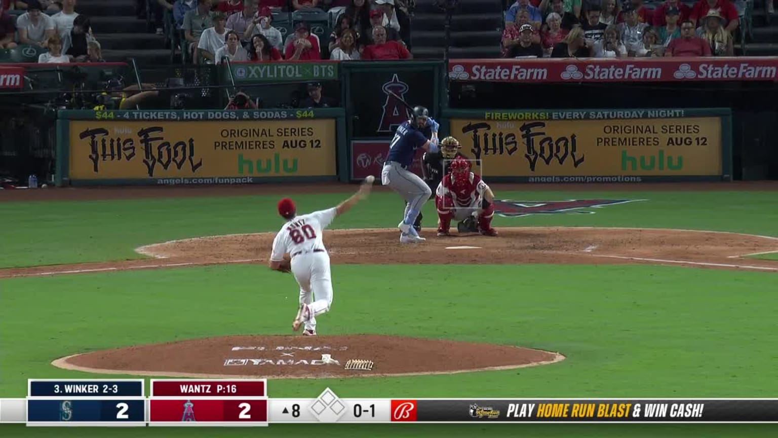 Andrew Wantz Swinging Strike to Jesse Winker | 08/15/2022 | MLB.com