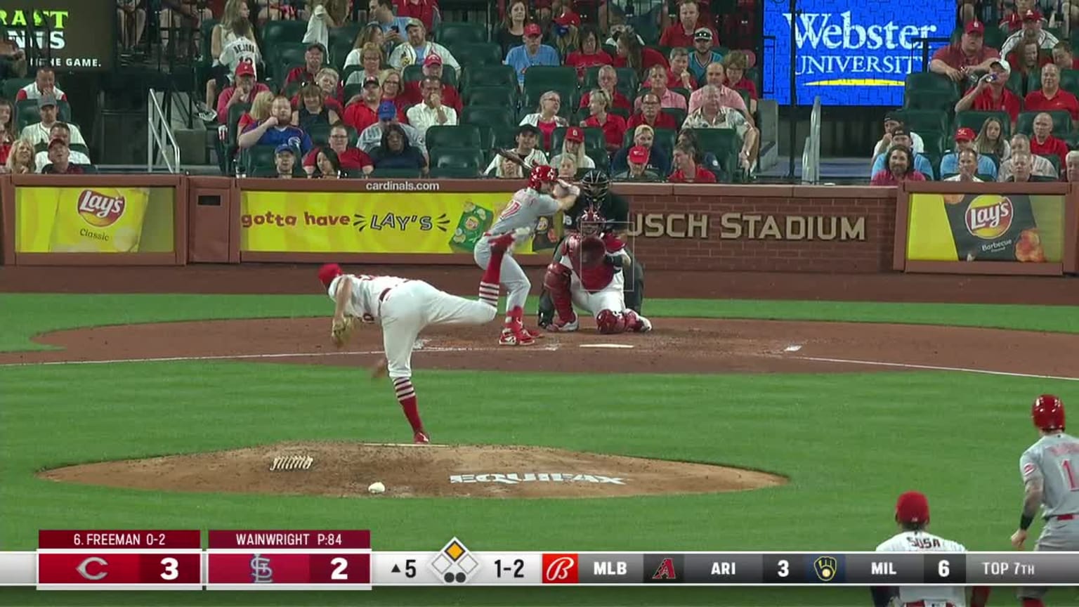 Mike Freeman called out on strikes. | 06/03/2021 | MLB.com