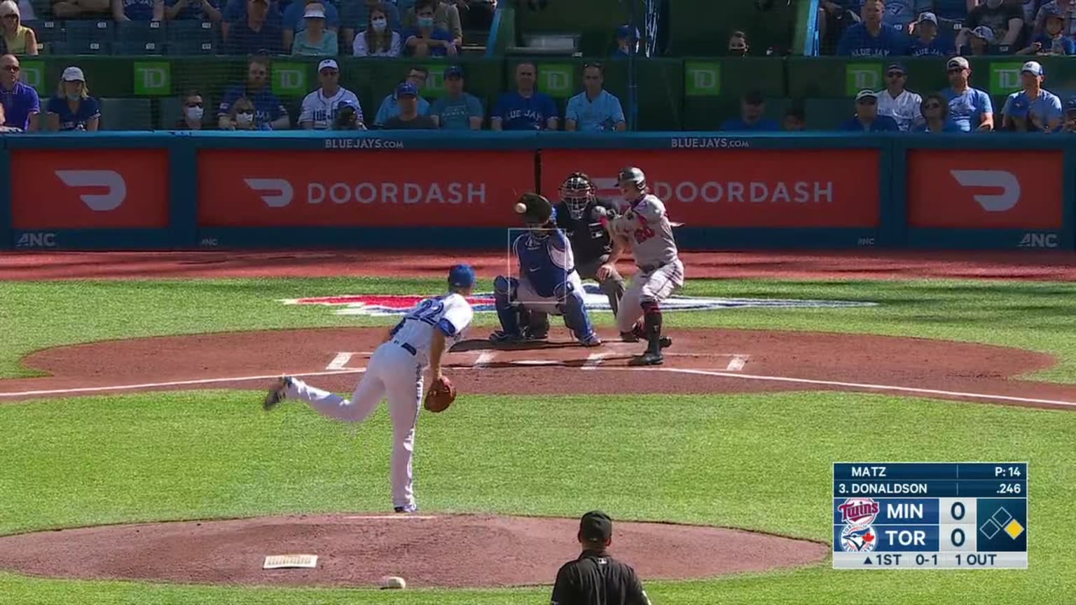 Steven Matz Ball to Josh Donaldson | 09/18/2021 | Seattle Mariners