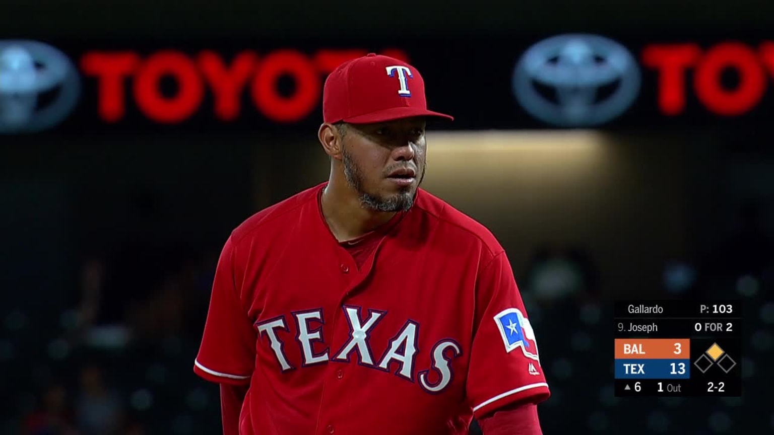 Caleb Joseph homers (3) on a fly ball to left center field. Renato ...