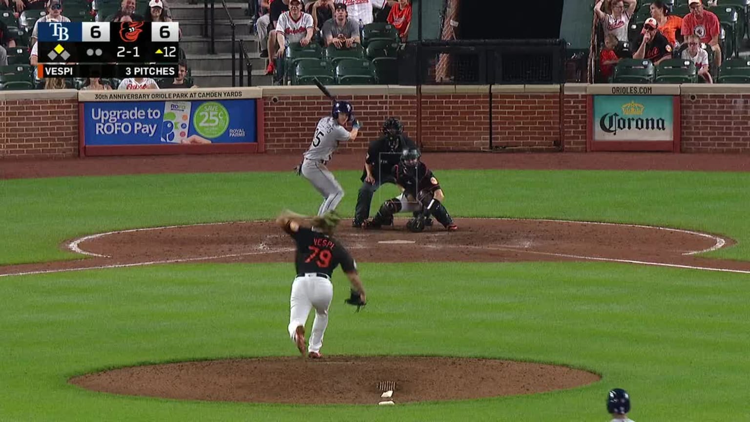 Nick Vespi Called Strike to Brett Phillips | 05/20/2022 | MLB.com