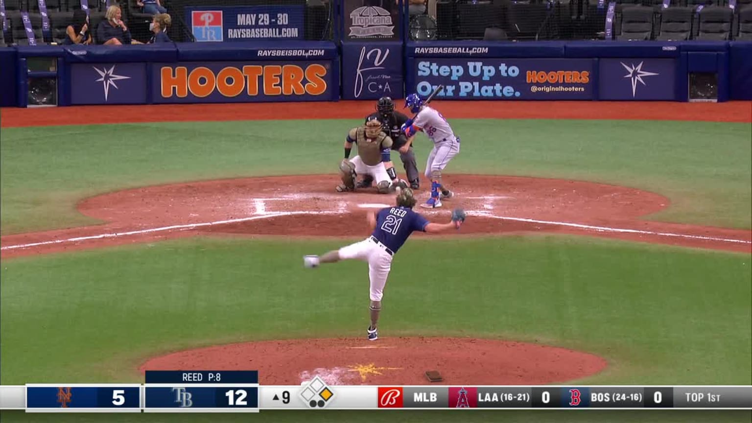 Cody Reed Ball In Dirt to Jake Hager | 05/15/2021 | MLB.com