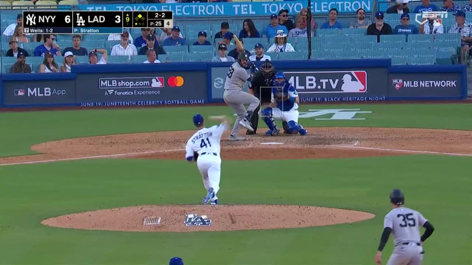 Austin Wells strikes out swinging. | 06/01/2025 | MLB.com