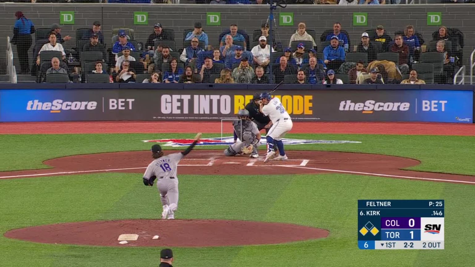 Alejandro Kirk strikes out swinging. | 04/12/2024 | MLB.com