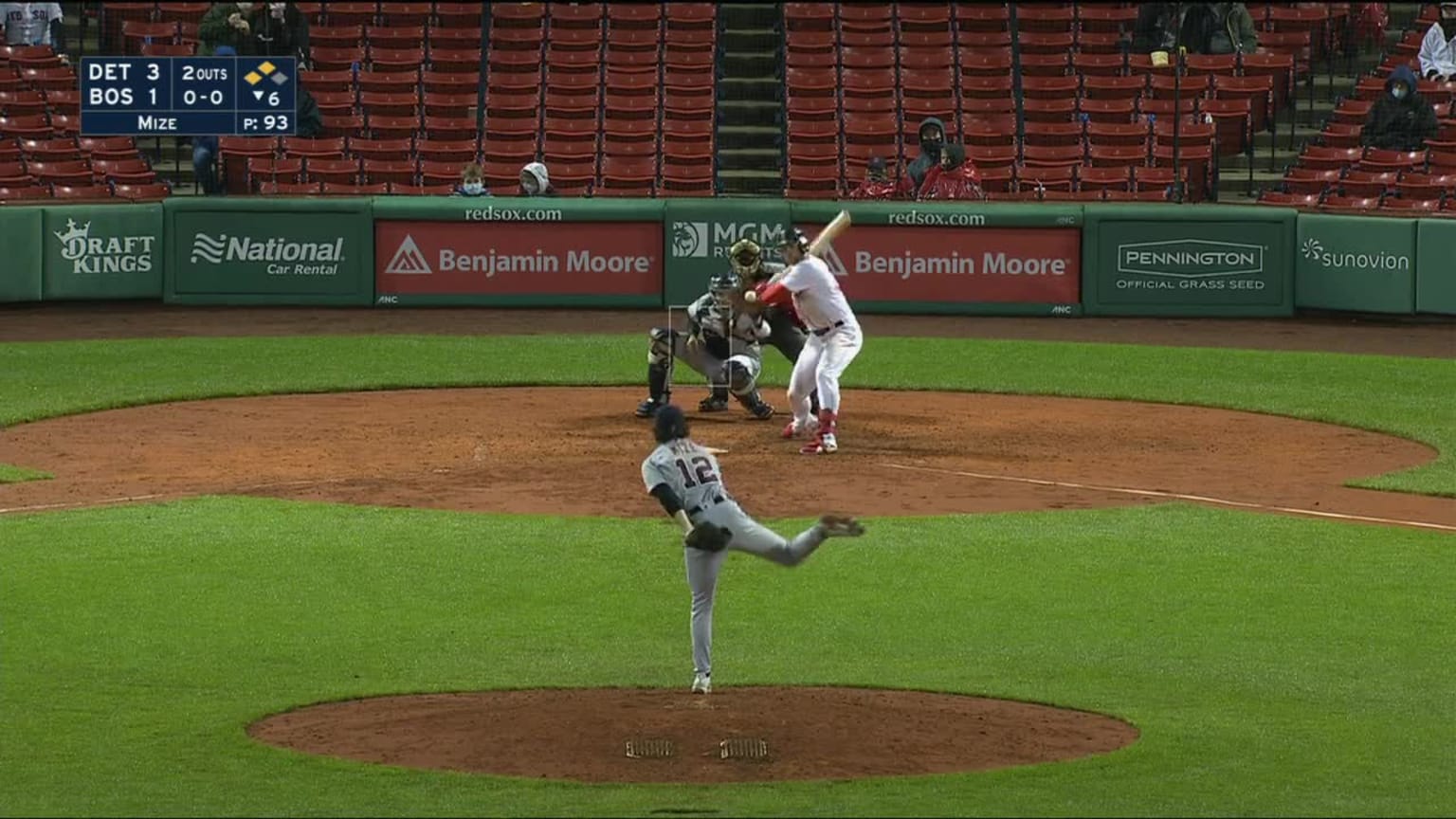 Christian Arroyo hit by pitch. | 05/05/2021 | MLB.com