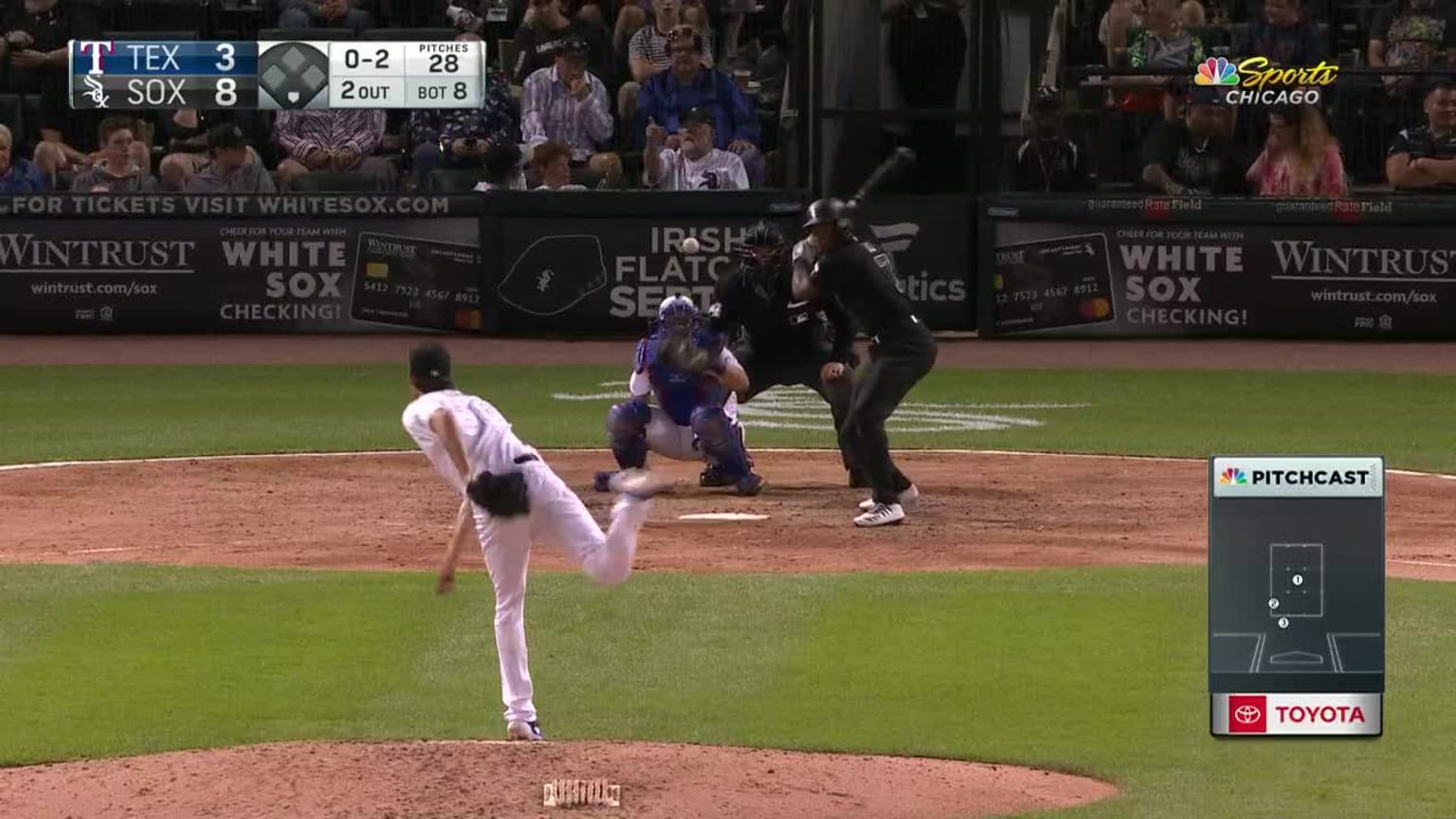 Luke Farrell Ball to Tim Anderson | 08/23/2019 | Houston Astros