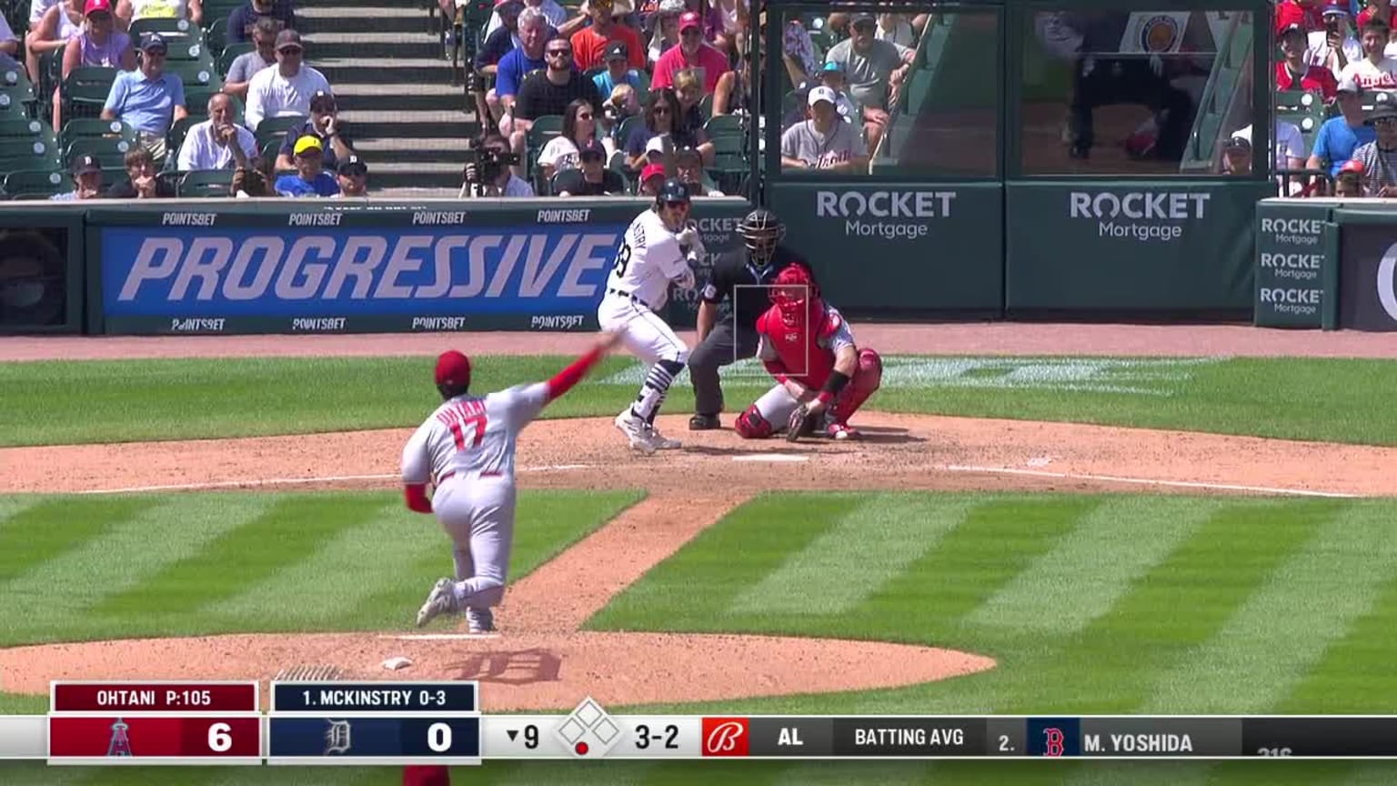 Zach McKinstry strikes out on a foul tip. | 07/27/2023 | MLB.com