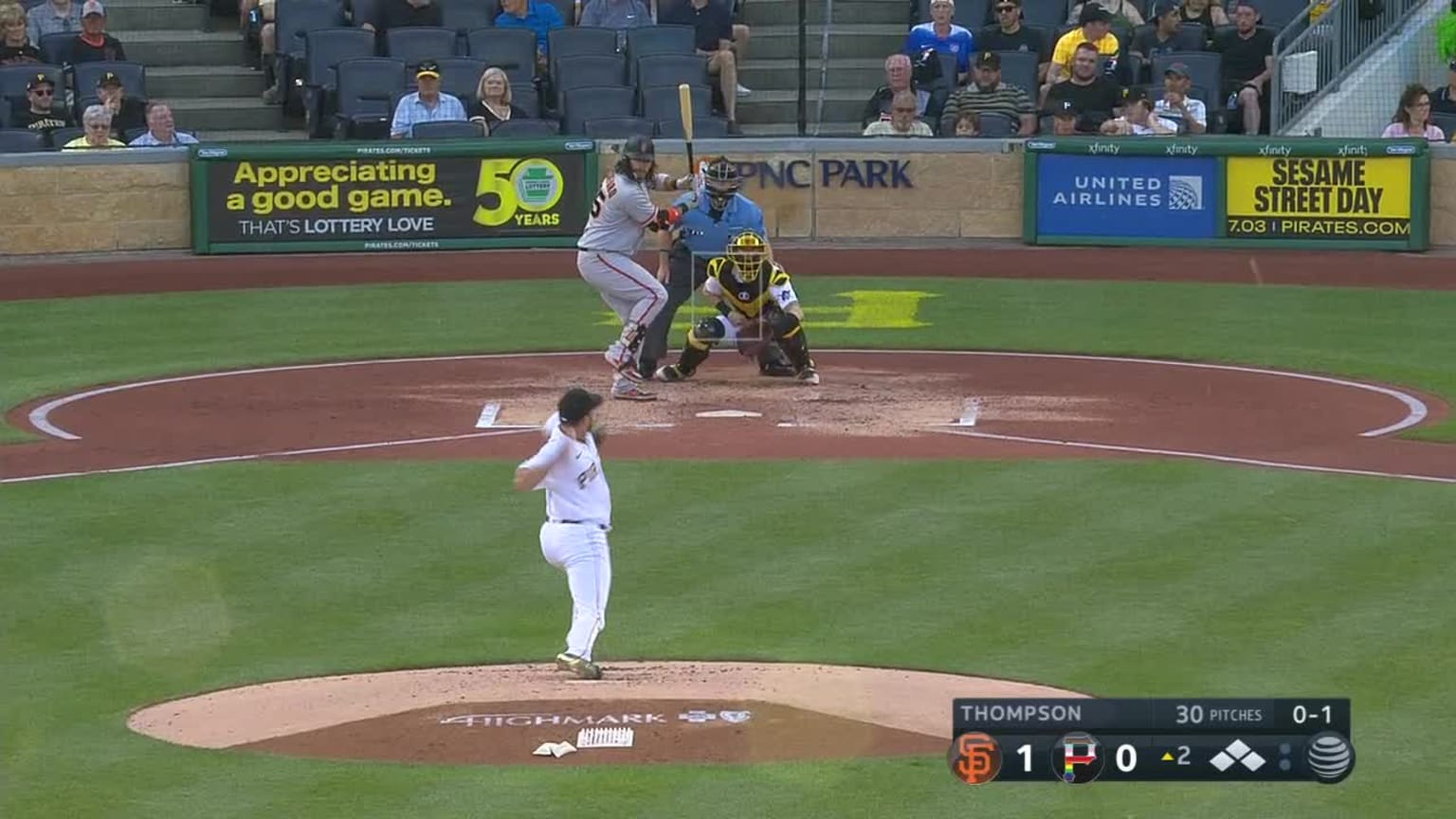 Zach Thompson Ball to Brandon Crawford | 06/17/2022 | MLB.com