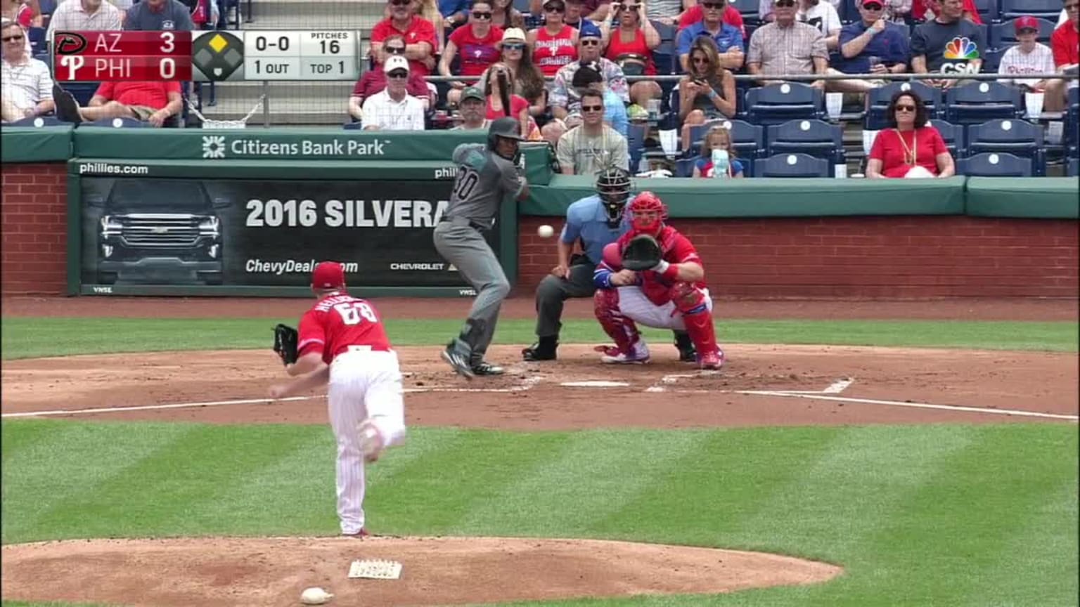 Jeremy Hellickson Foul to Socrates Brito | 06/20/2016 | Minnesota Twins