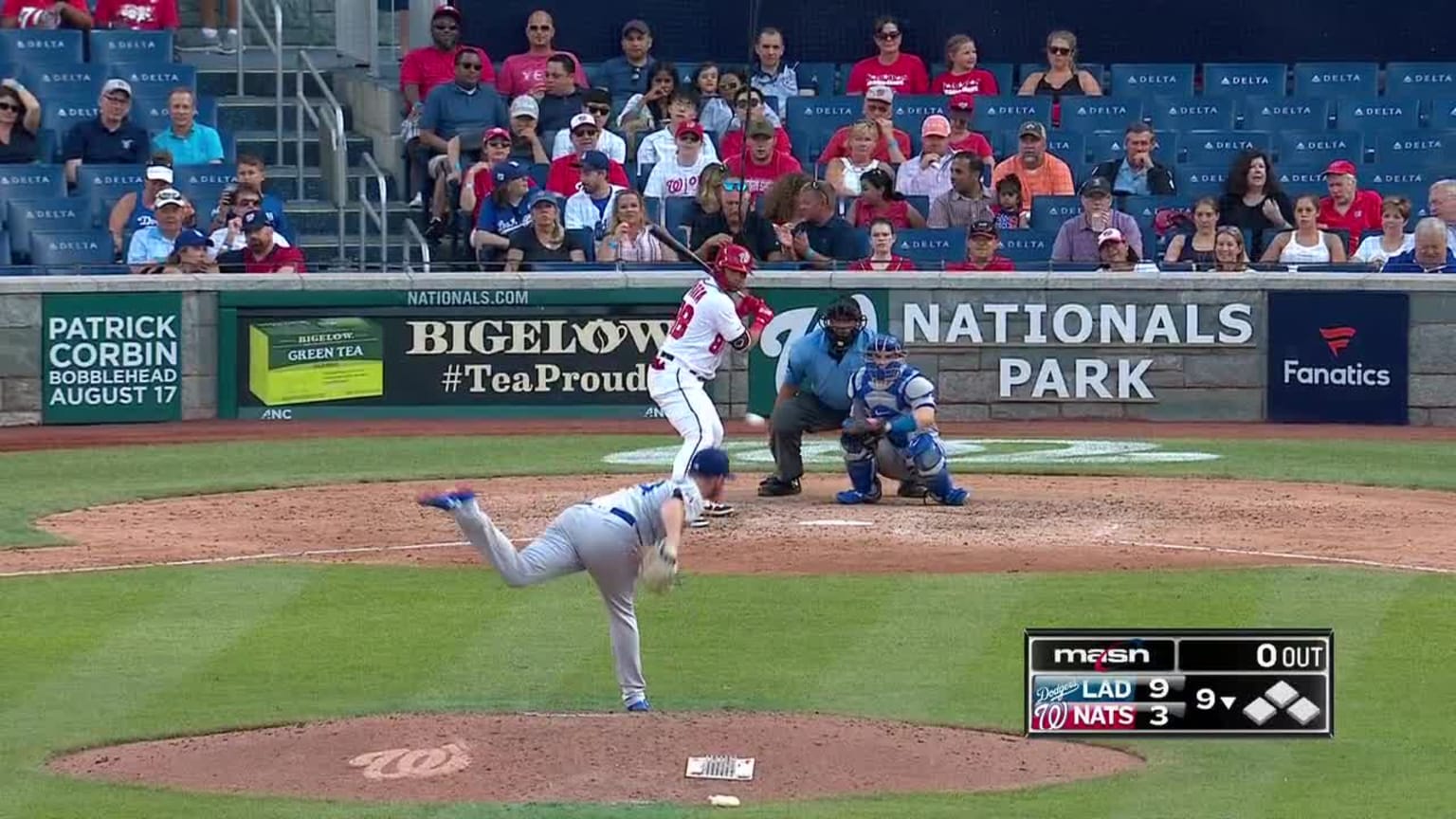 Caleb Ferguson Called Strike to Gerardo Parra | 07/27/2019 | MLB.com