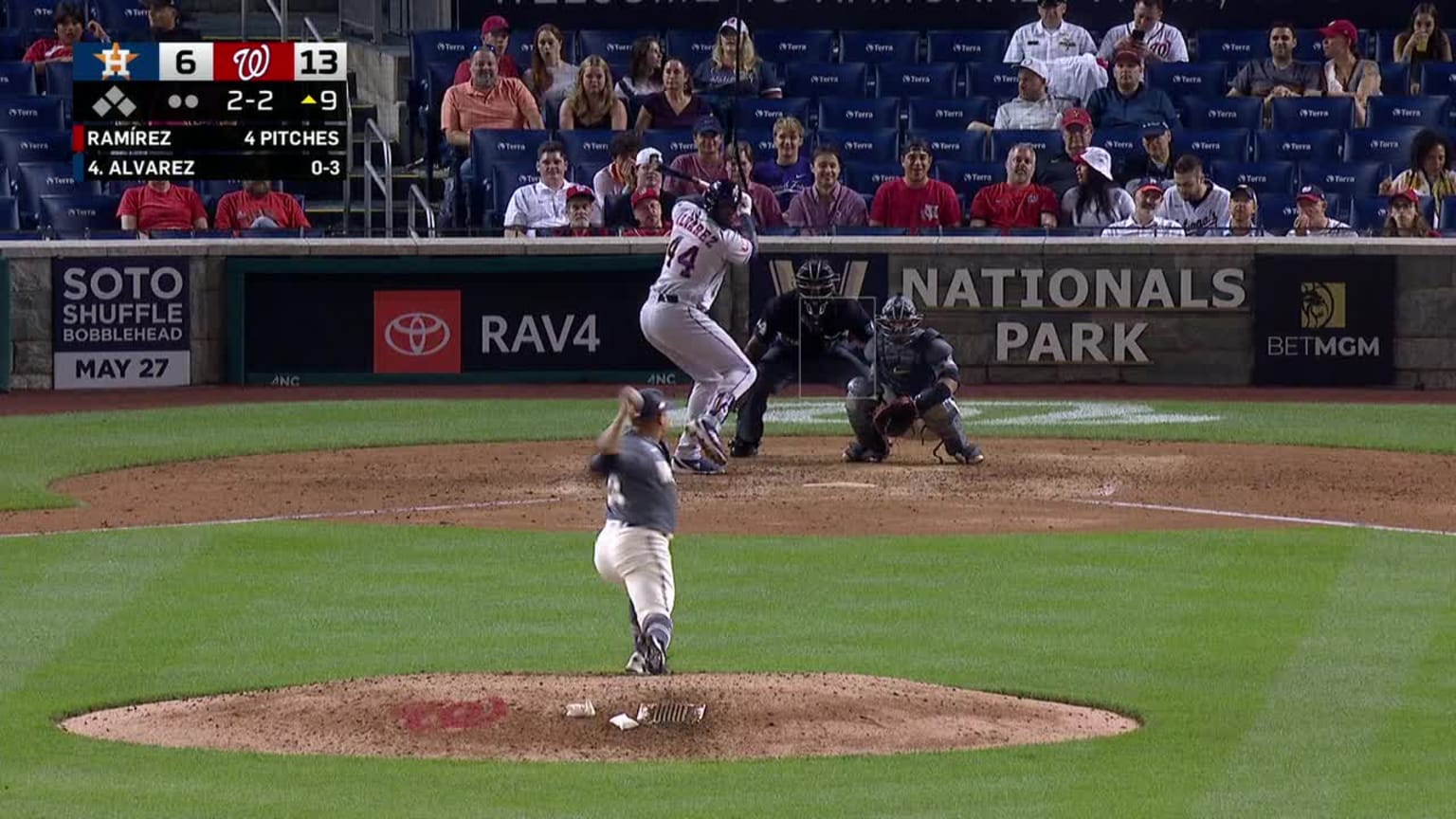 Erasmo Ramirez Ball to Yordan Alvarez | 05/14/2022 | MLB.com