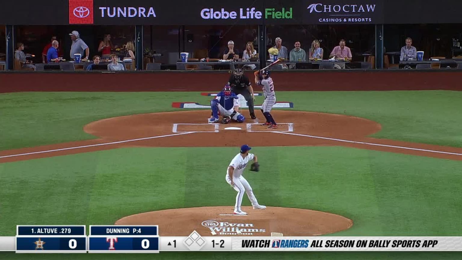 Dane Dunning Foul to Jose Altuve | 06/14/2022 | New York Yankees