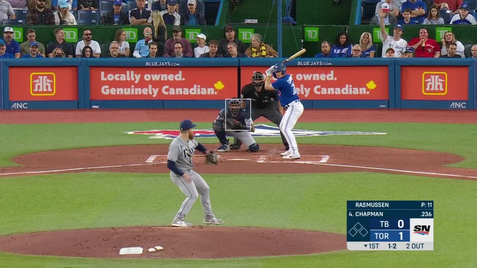 Matt Chapman pops out to shortstop Taylor Walls. | 09/14/2022 | MLB.com