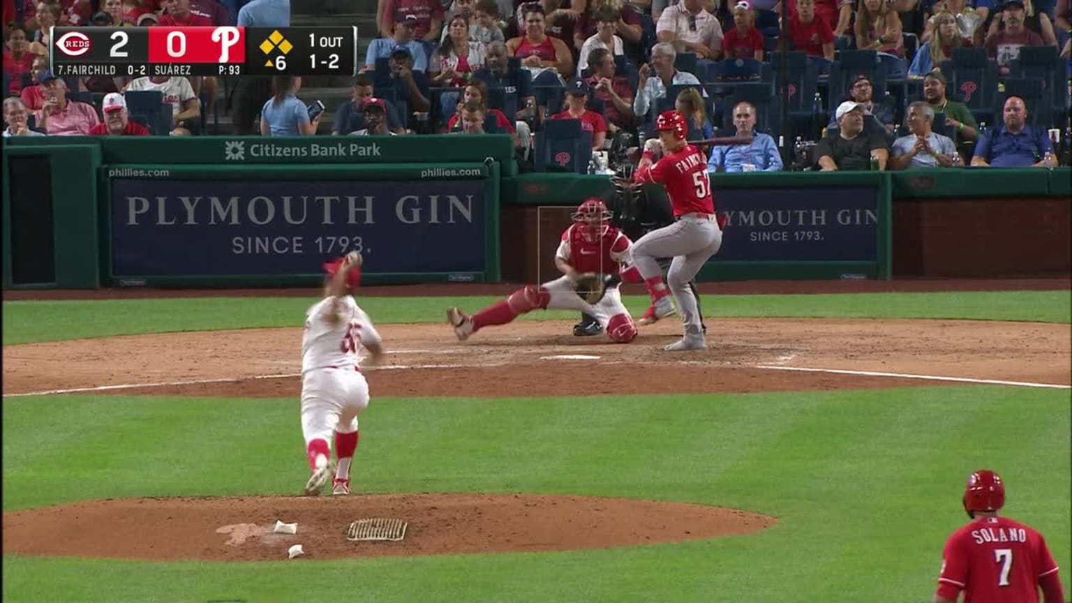 Ranger Suarez Ball to Stuart Fairchild | 08/23/2022 | MLB.com