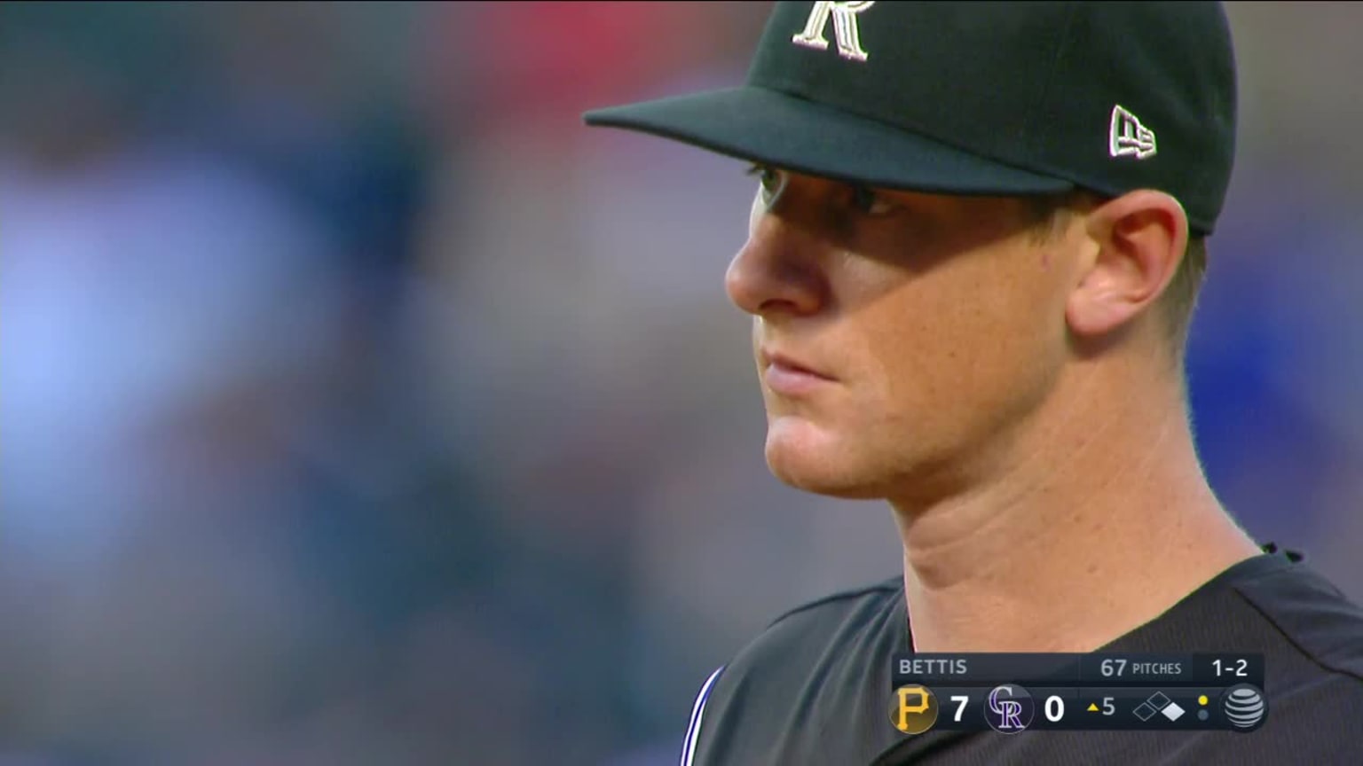 Colin Moran strikes out swinging. | 08/07/2018 | MLB.com