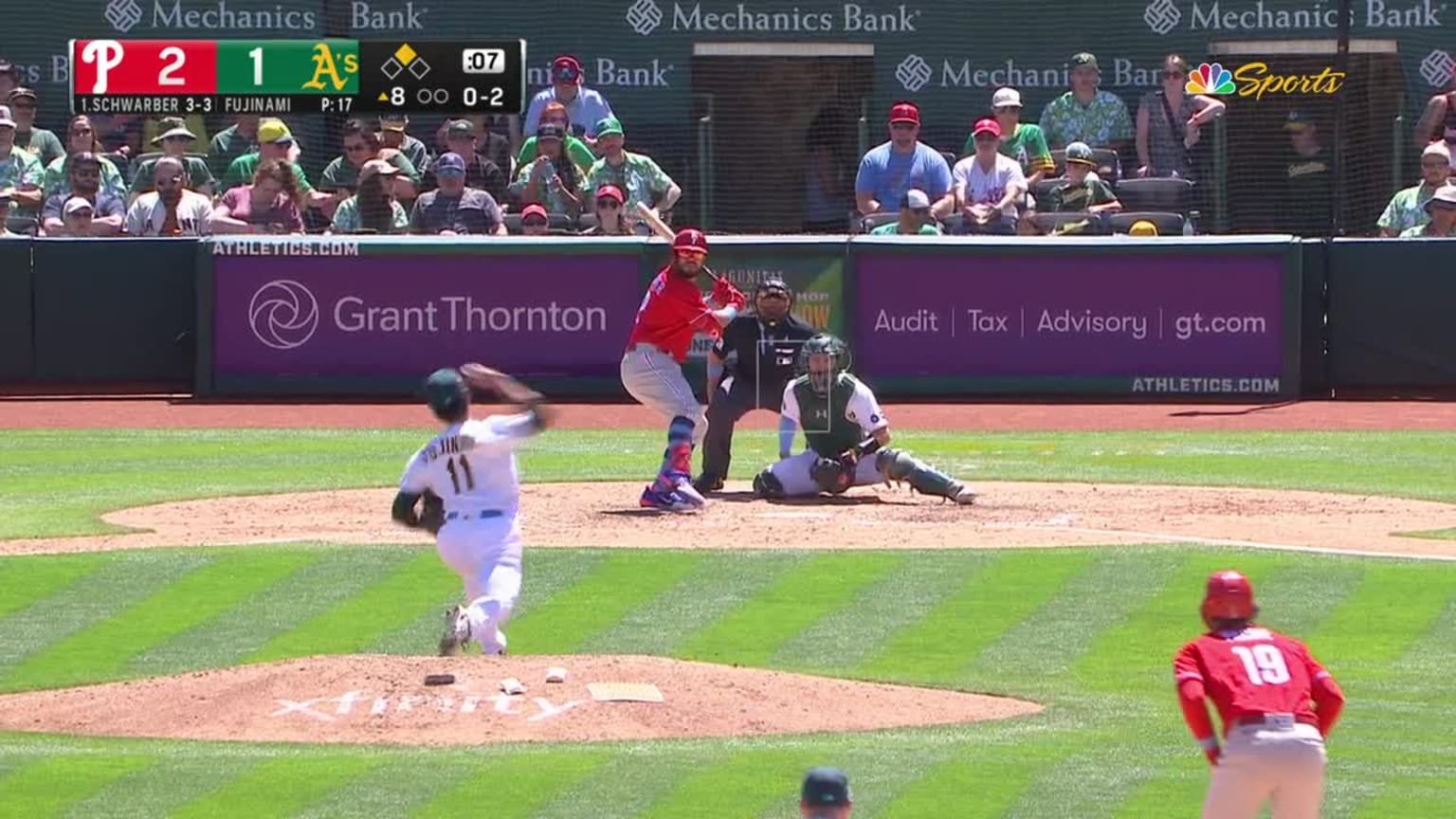 Kyle Schwarber called out on strikes. | 06/18/2023 | MLB.com