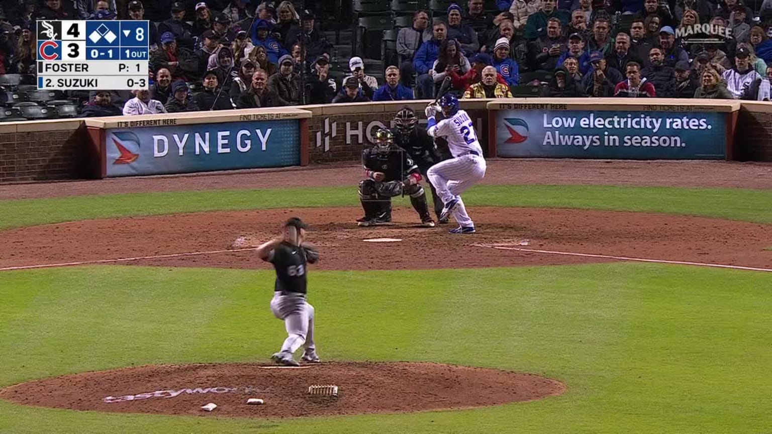 Matt Foster Foul Tip to Seiya Suzuki | 05/04/2022 | MLB.com