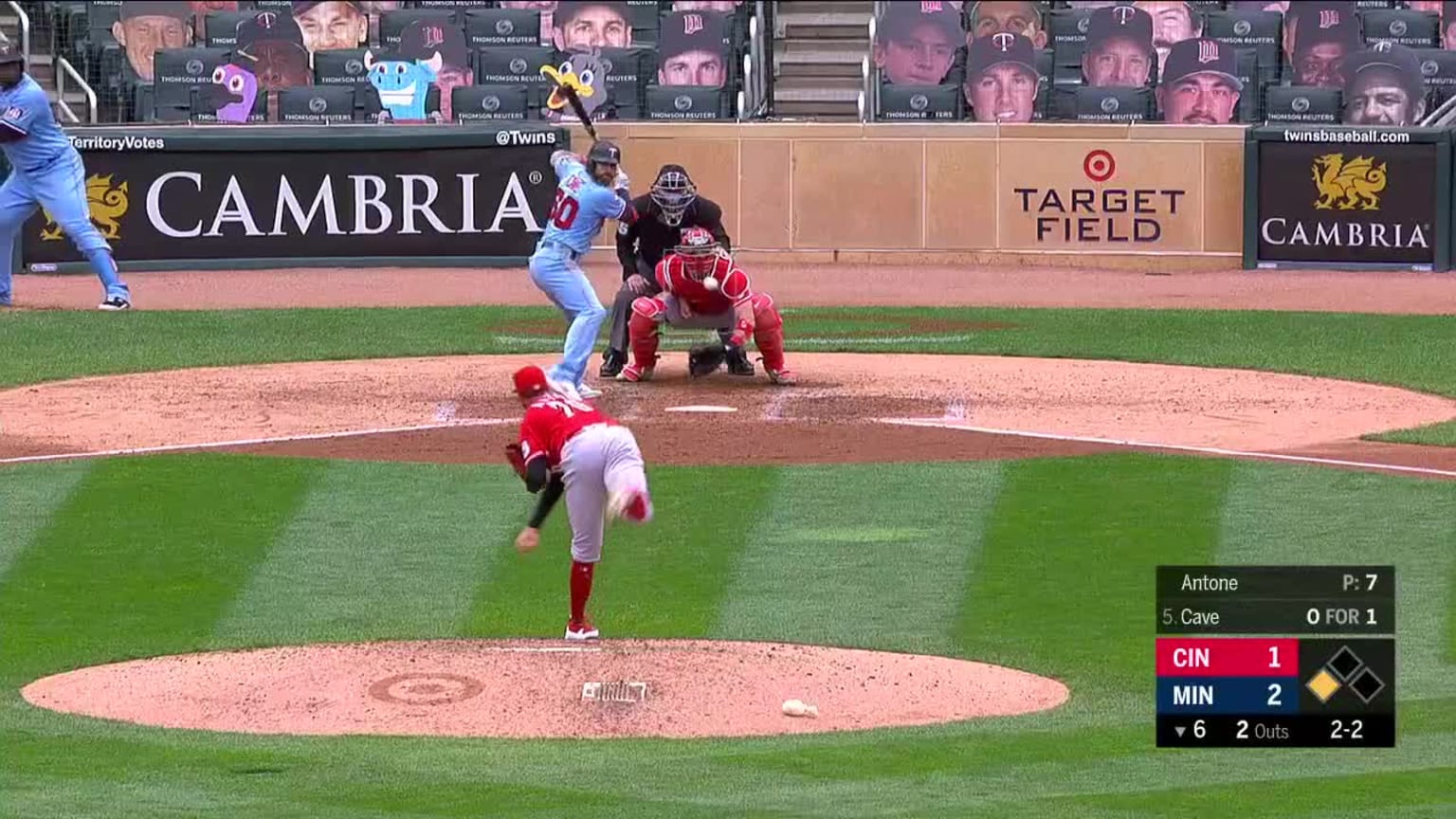 Tejay Antone Ball to Jake Cave | 09/27/2020 | Chicago White Sox