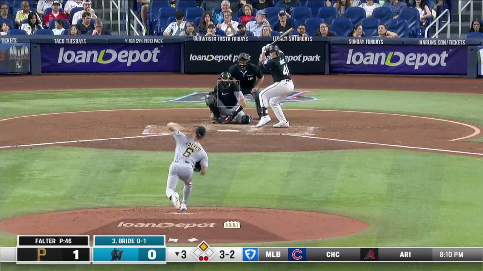 Jonah Bride grounds out, first baseman Jared Triolo to pitcher Bailey ...