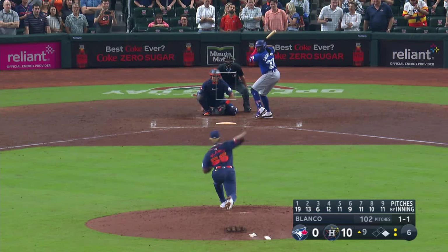 Ronel Blanco Ball to Vladimir Guerrero Jr. | 04/01/2024 | MLB.com