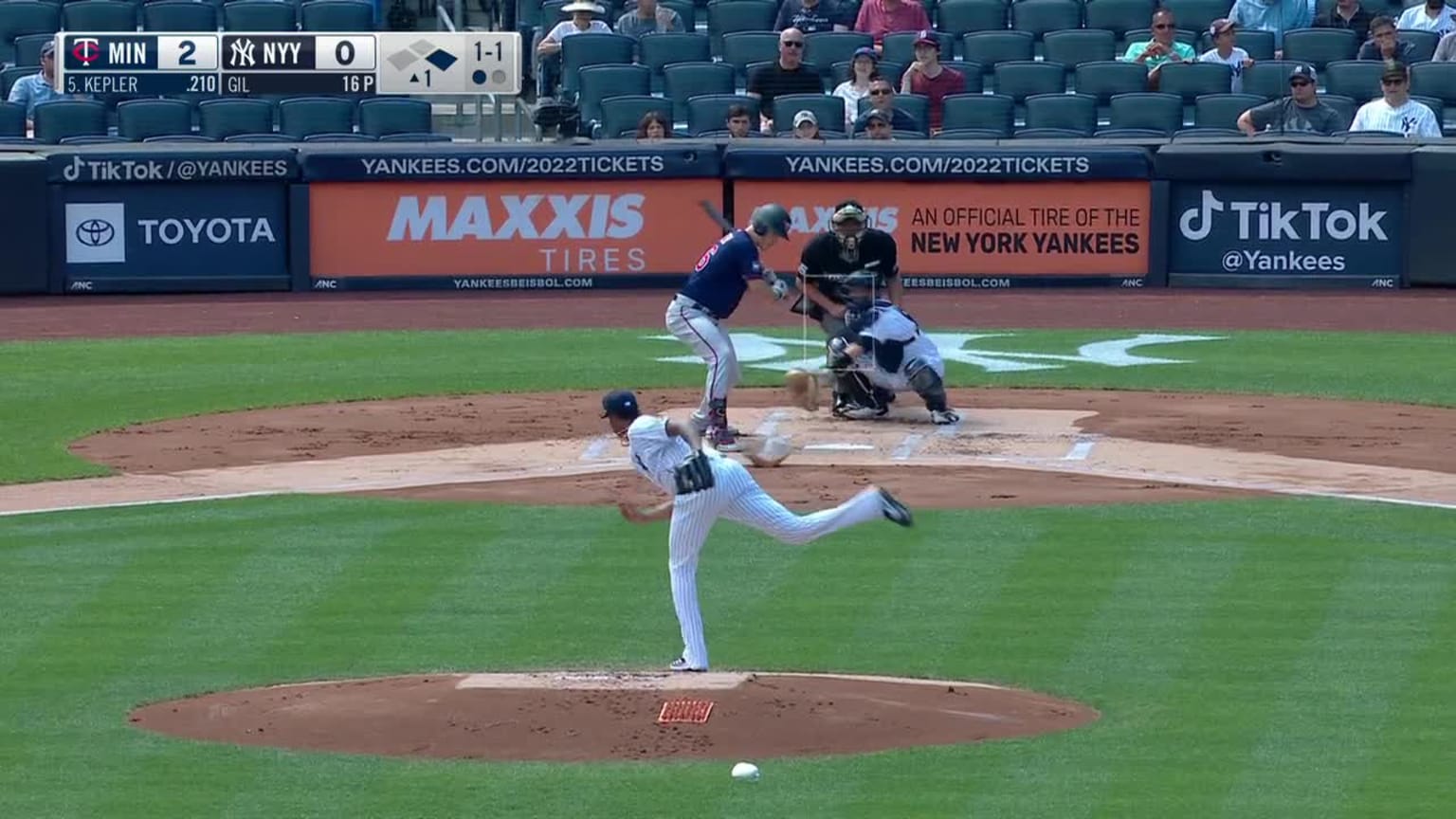 Luis Gil Ball In Dirt to Max Kepler | 09/13/2021 | Toronto Blue Jays