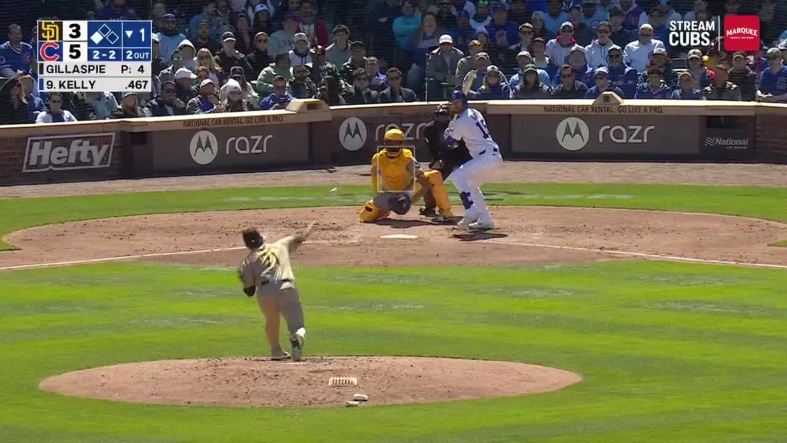 Carson Kelly lines out to shortstop Xander Bogaerts. | 04/06/2025 | MLB.com