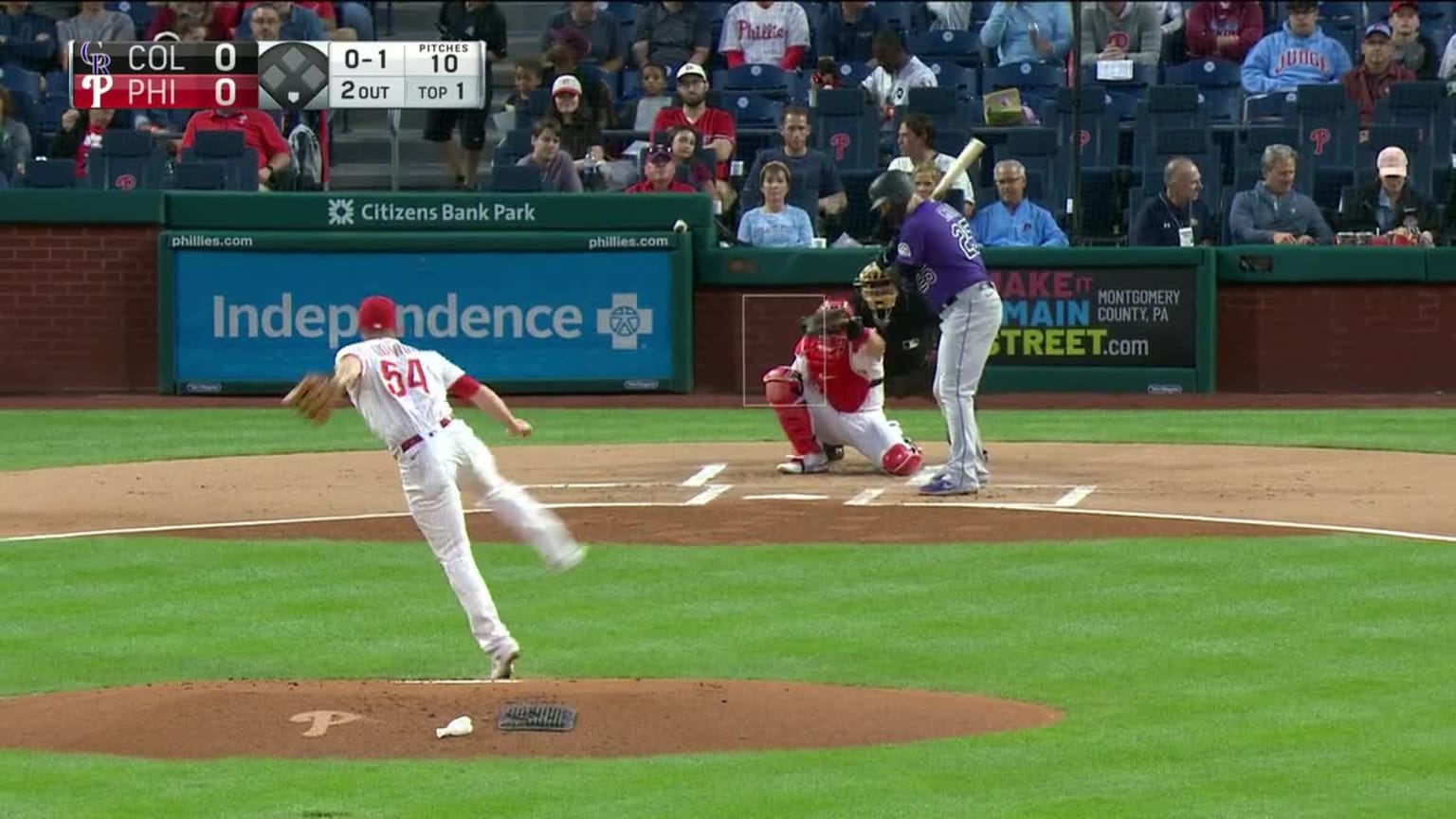 Sam Coonrod Called Strike to C.J. Cron | 09/10/2021 | Boston Red Sox