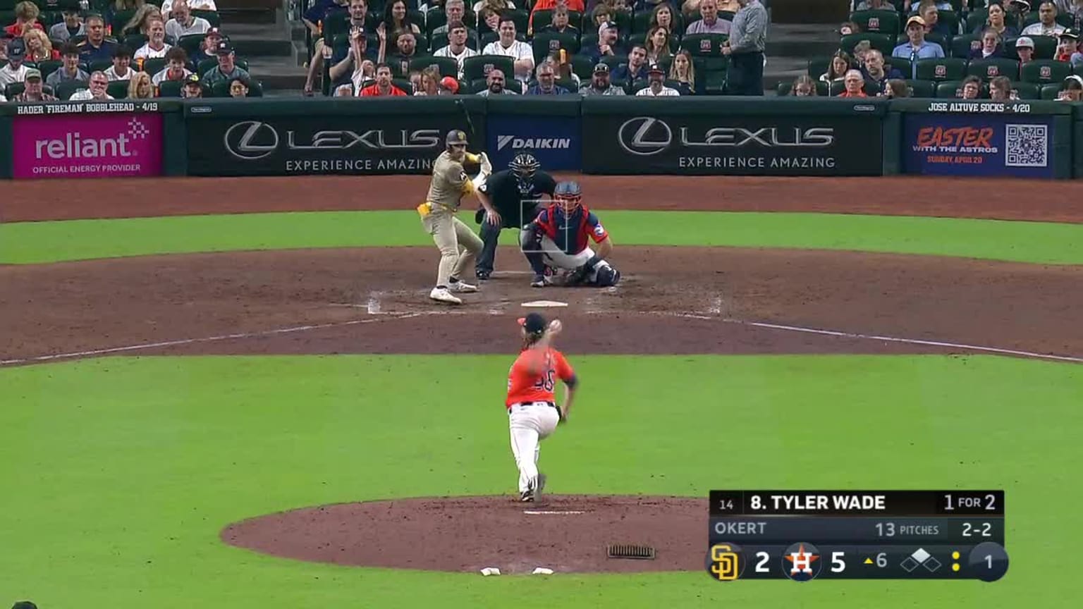 Tyler Wade strikes out swinging. | 04/18/2025 | MLB.com