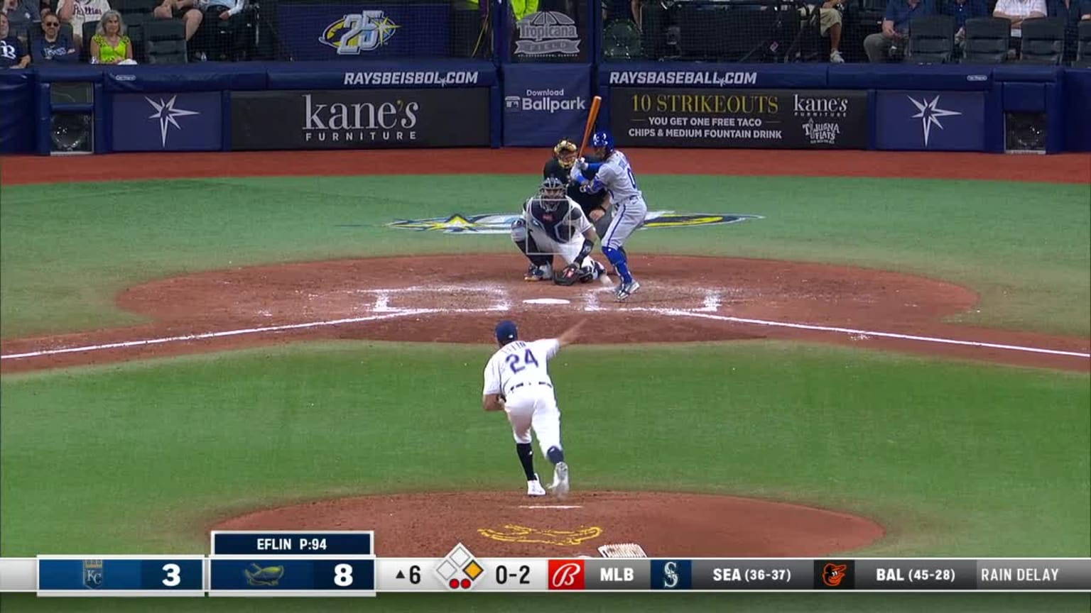 Samad Taylor singles on a ground ball to right fielder Manuel Margot ...