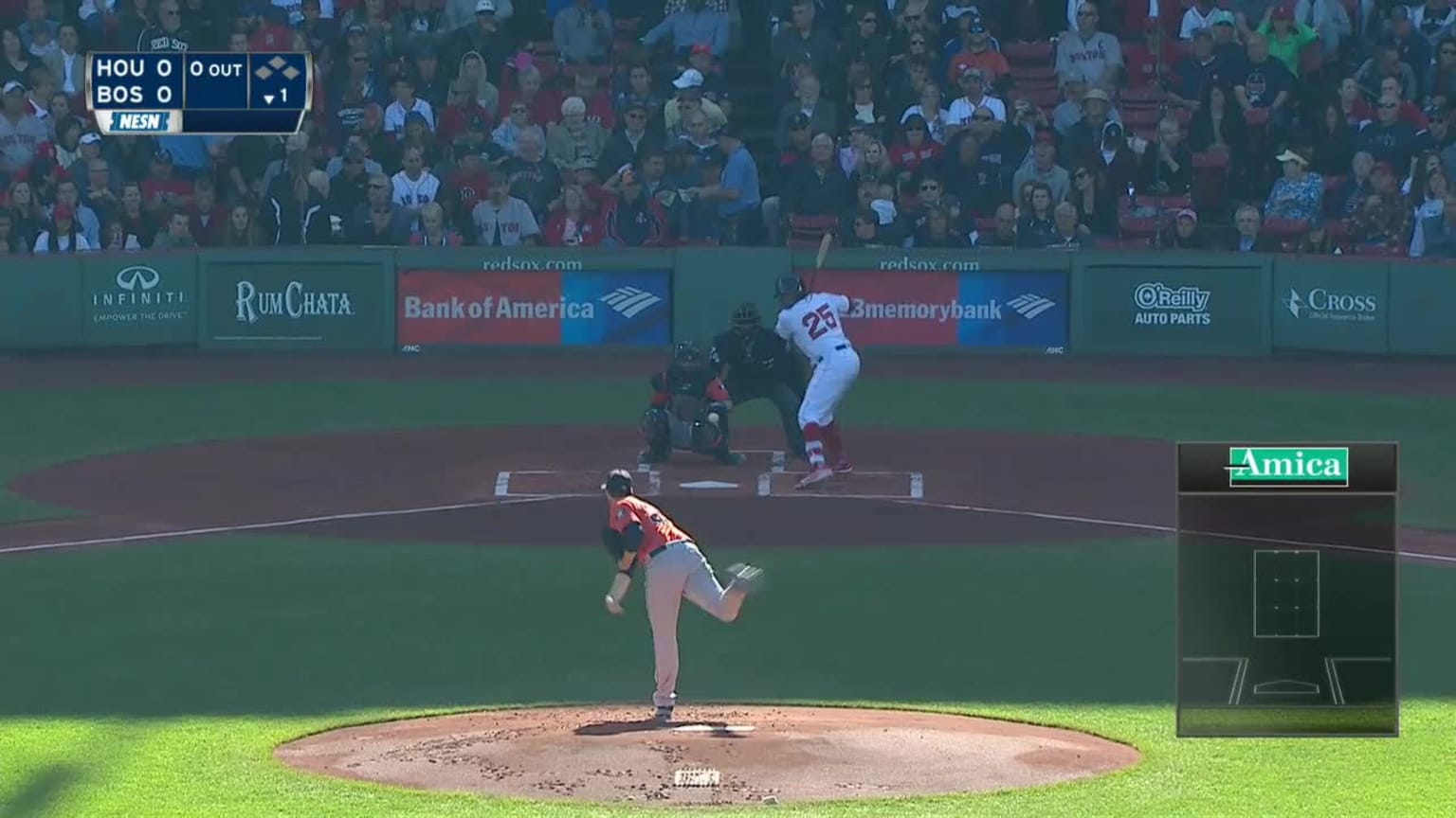 Collin McHugh Foul to Rajai Davis | 01/10/2017 | Los Padres de San Diego