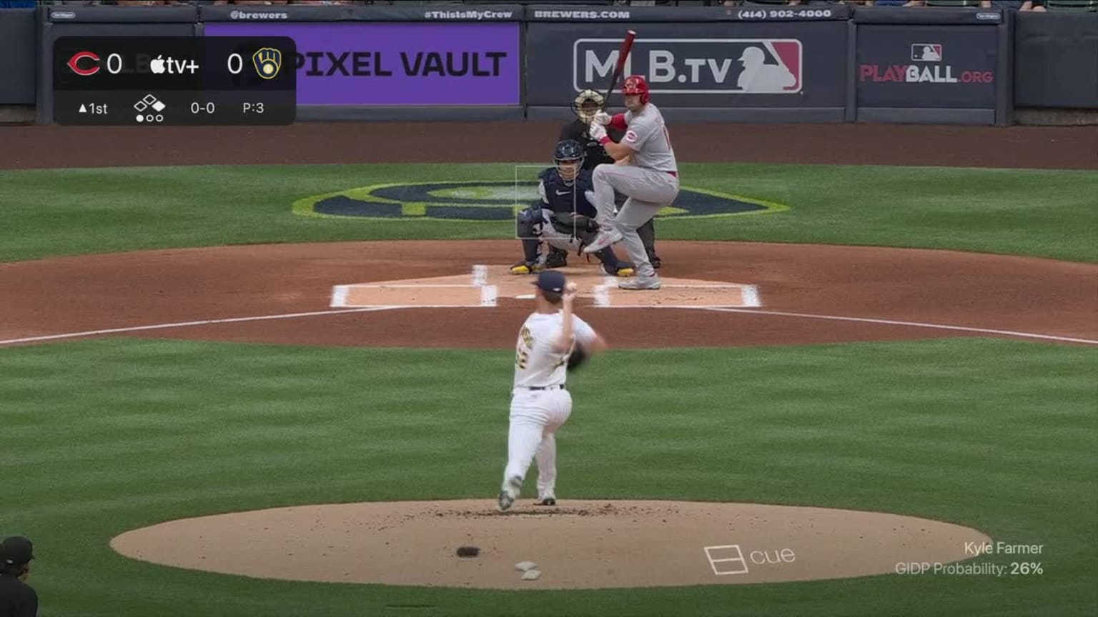 Eric Lauer Ball to Kyle Farmer | 08/05/2022 | New York Mets