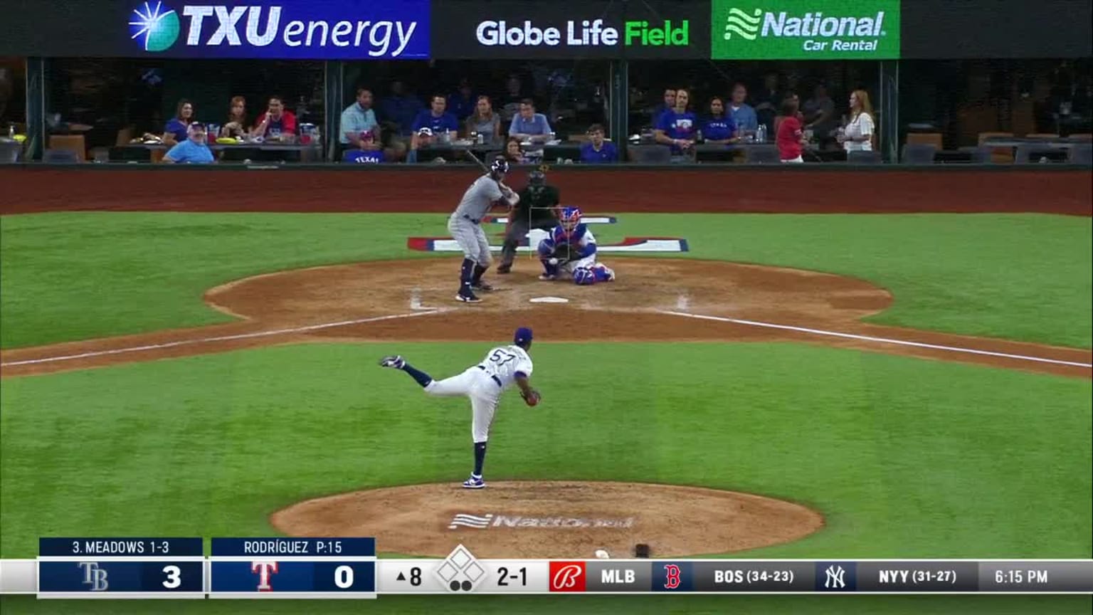 Joely Rodriguez Called Strike to Austin Meadows | 06/05/2021 | MLB.com