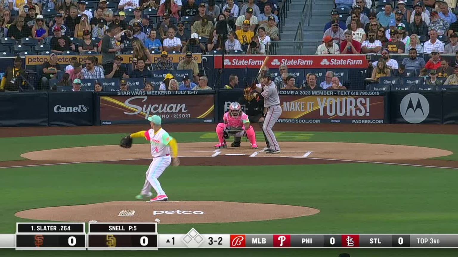 Austin Slater called out on strikes. | 07/08/2022 | MLB.com