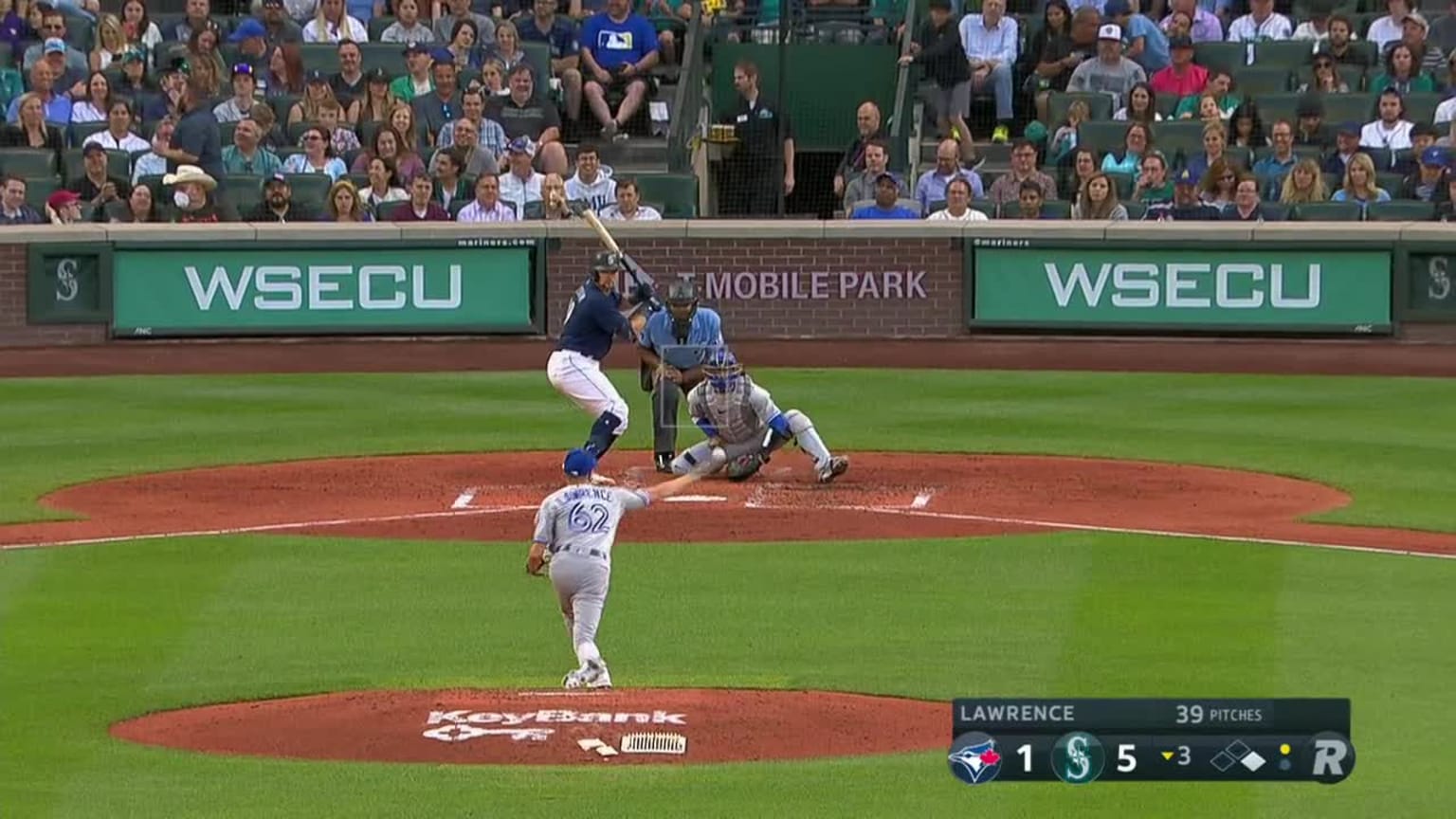 Casey Lawrence Ball to Cal Raleigh | 07/07/2022 | MLB.com