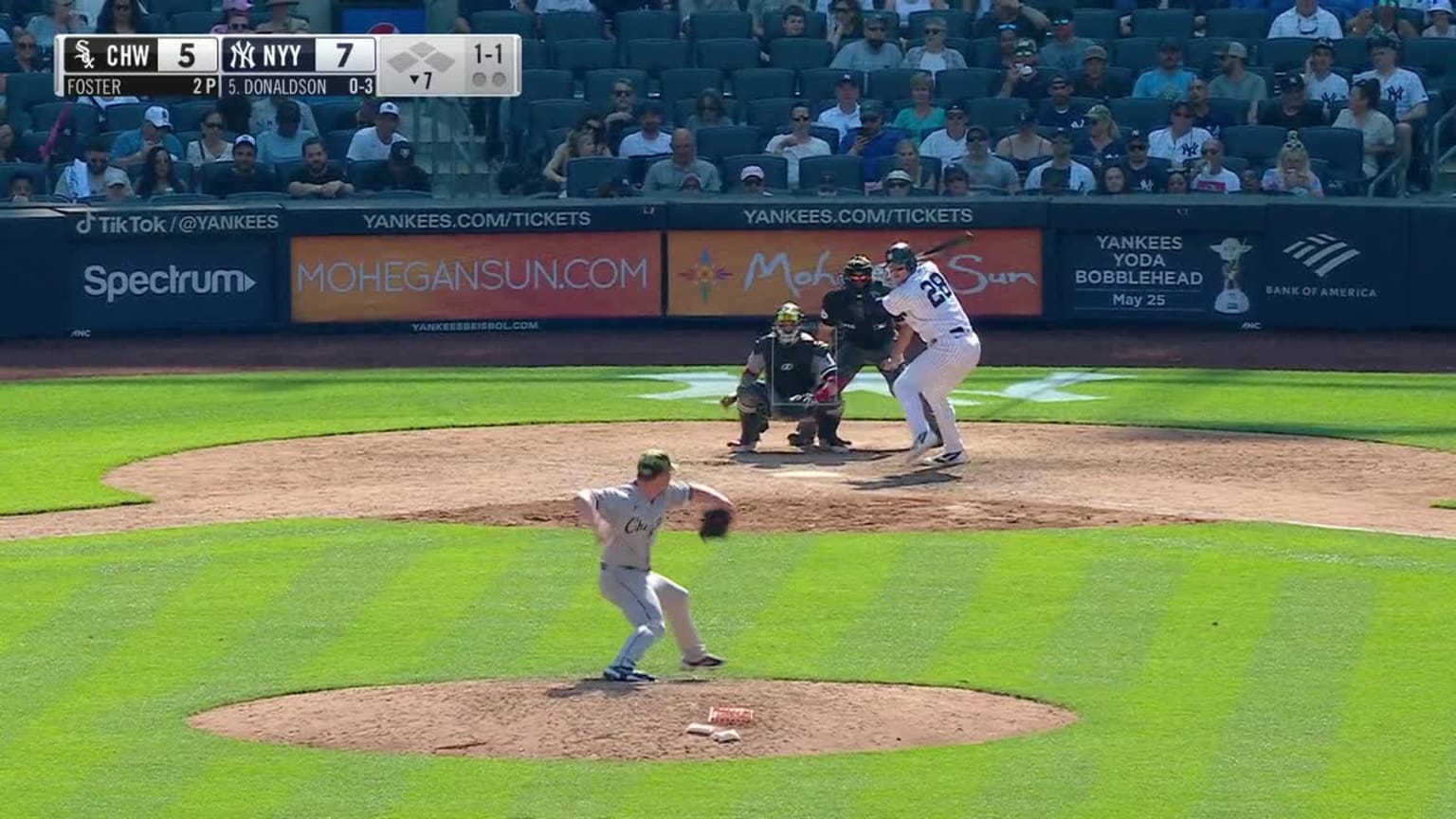 Matt Foster Swinging Strike to Josh Donaldson | 05/21/2022 | MLB.com