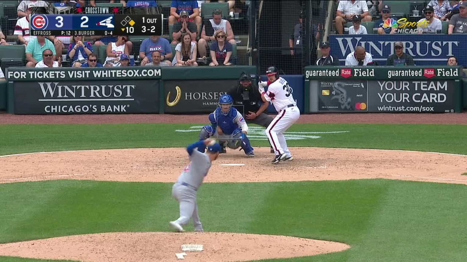 Jake Burger walks. Danny Mendick to 2nd. | 05/29/2022 | MLB.com