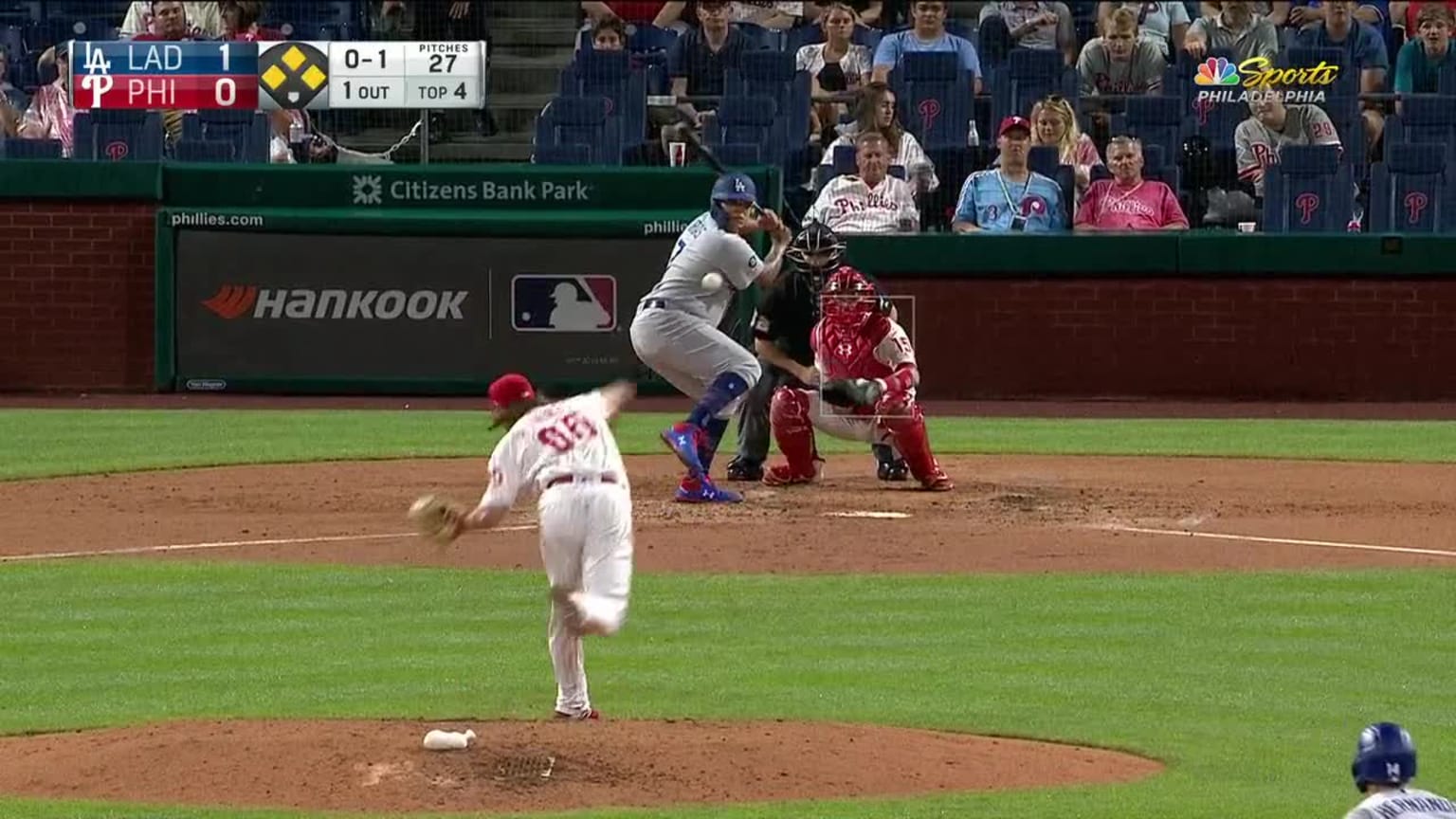 JD Hammer Swinging Strike to Julio Urias | 07/17/2019 | MLB.com