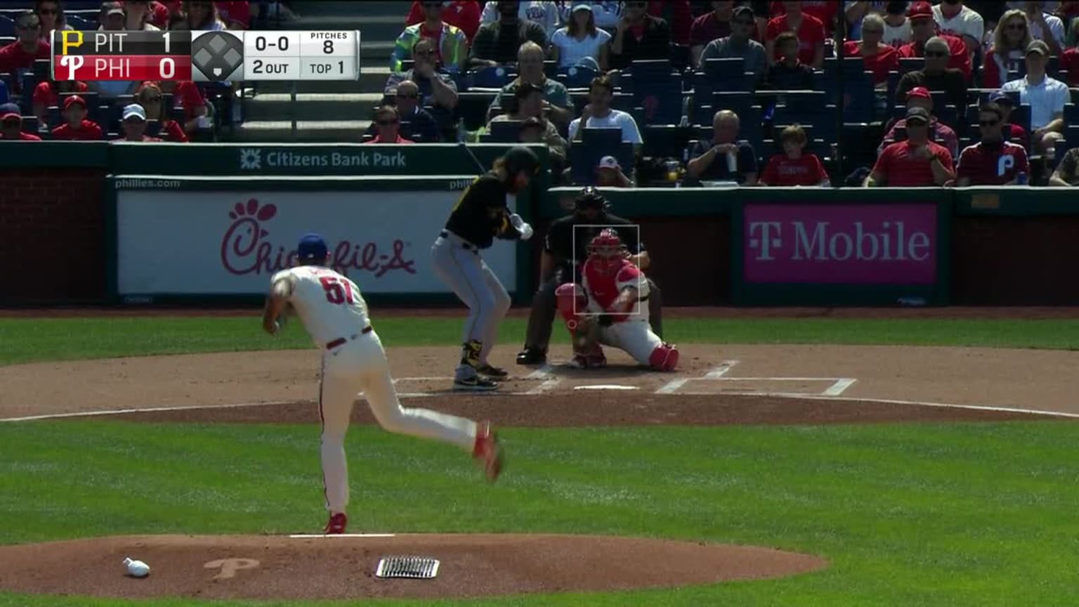 Hans Crouse Ball to Colin Moran | 09/26/2021 | Los Angeles Dodgers