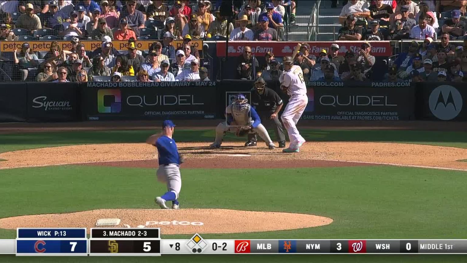 Manny Machado strikes out swinging. | 05/11/2022 | MLB.com
