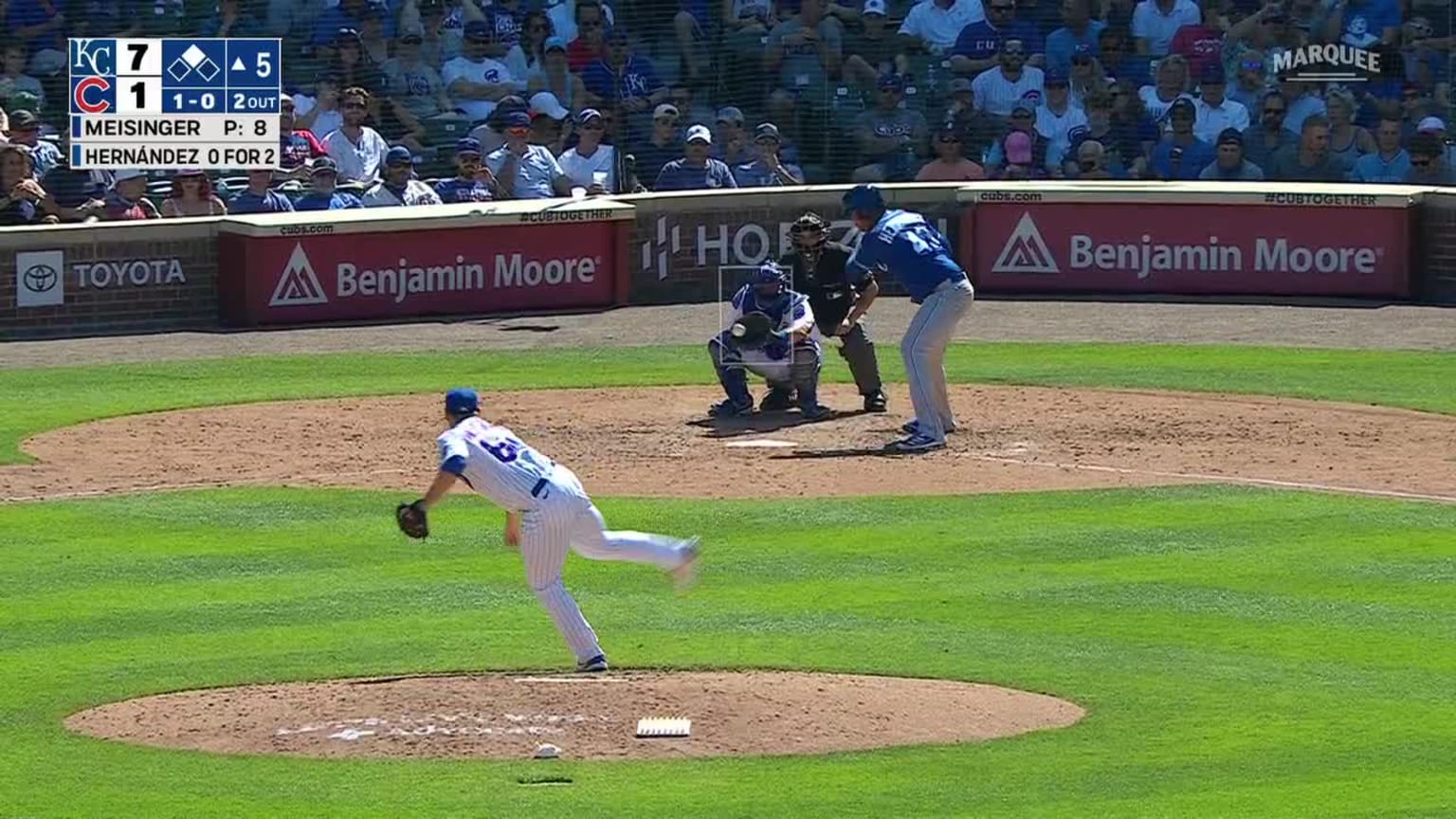 Ryan Meisinger Strike cantado to Carlos Hernandez | 22/08/2021 | Los ...