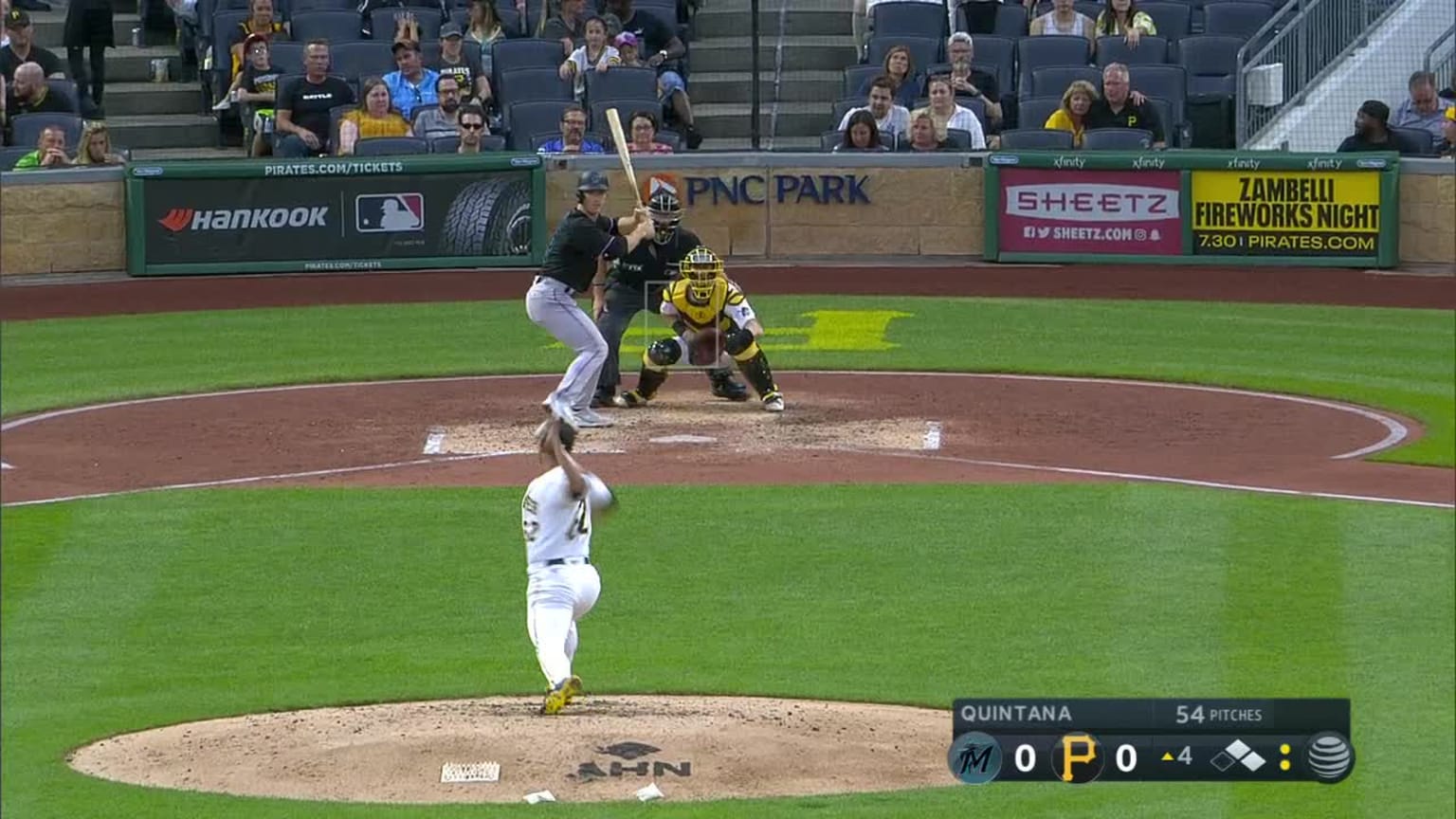 Joey Wendle grounds out, second baseman Kevin Newman to first baseman ...