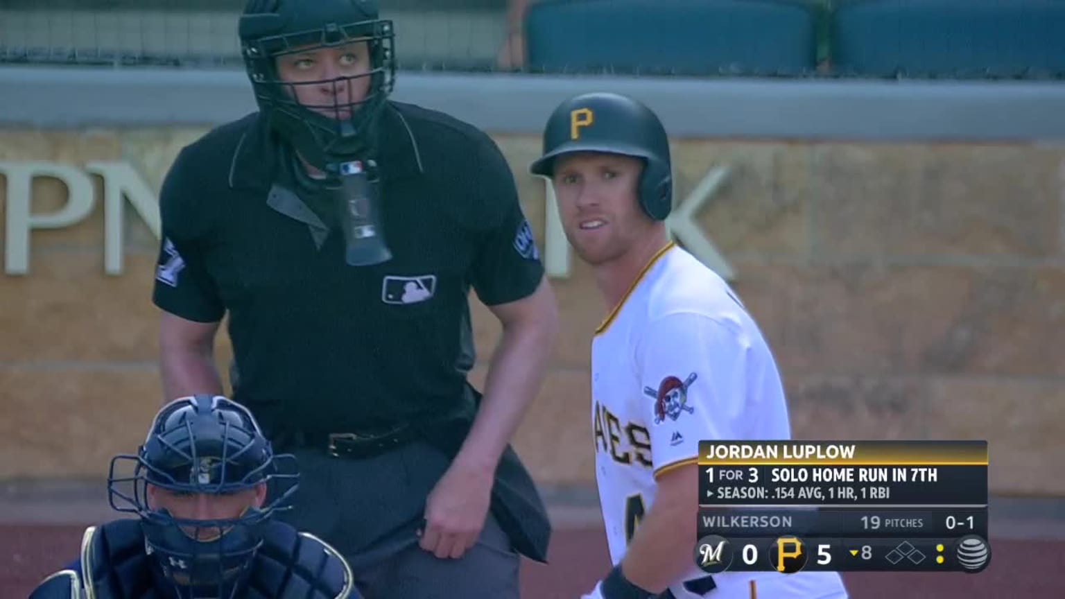 Jordan Luplow homers (2) on a fly ball to left center field. | 07/14 ...