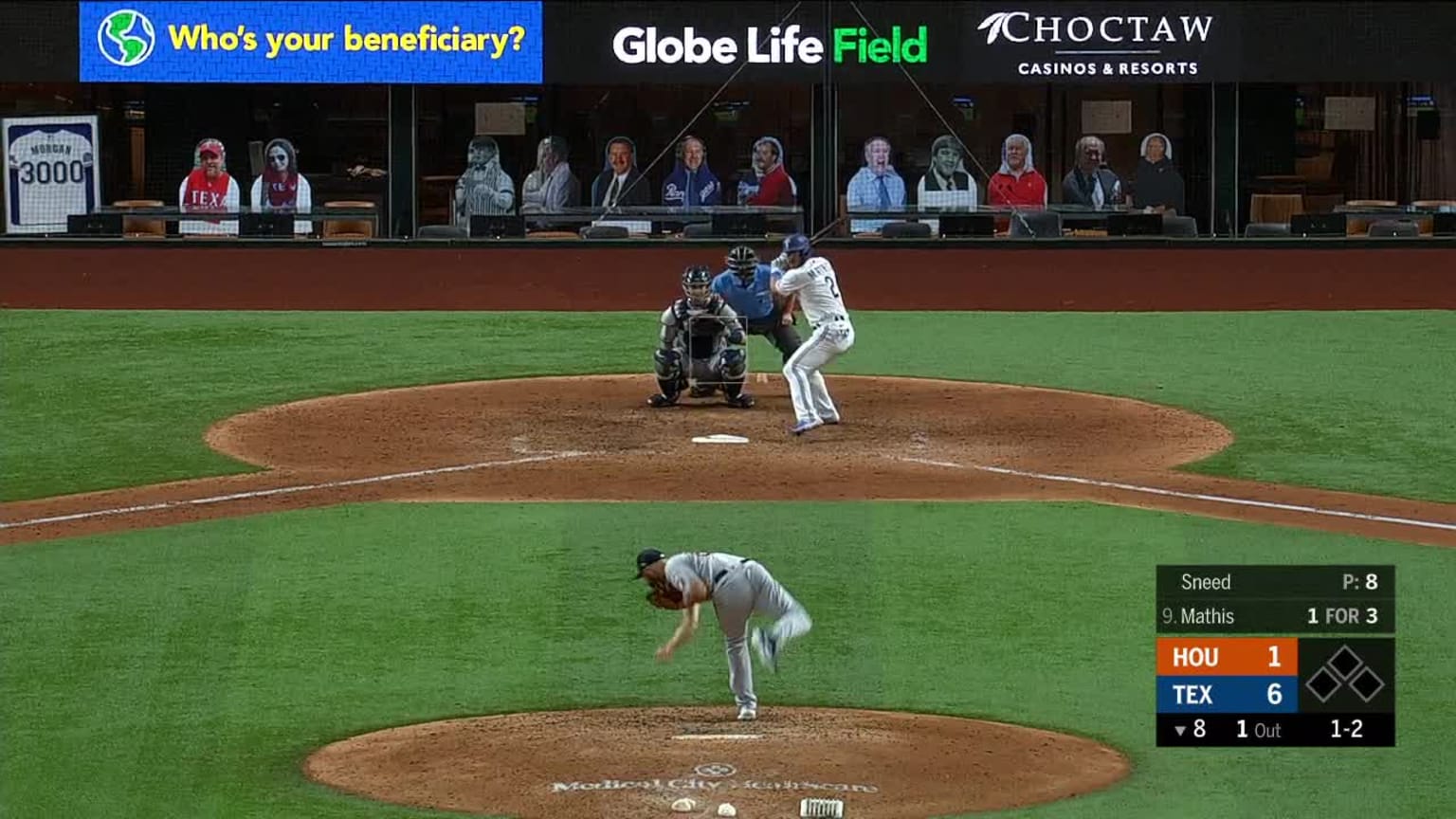 Cy Sneed Ball to Jeff Mathis | 09/26/2020 | MLB.com