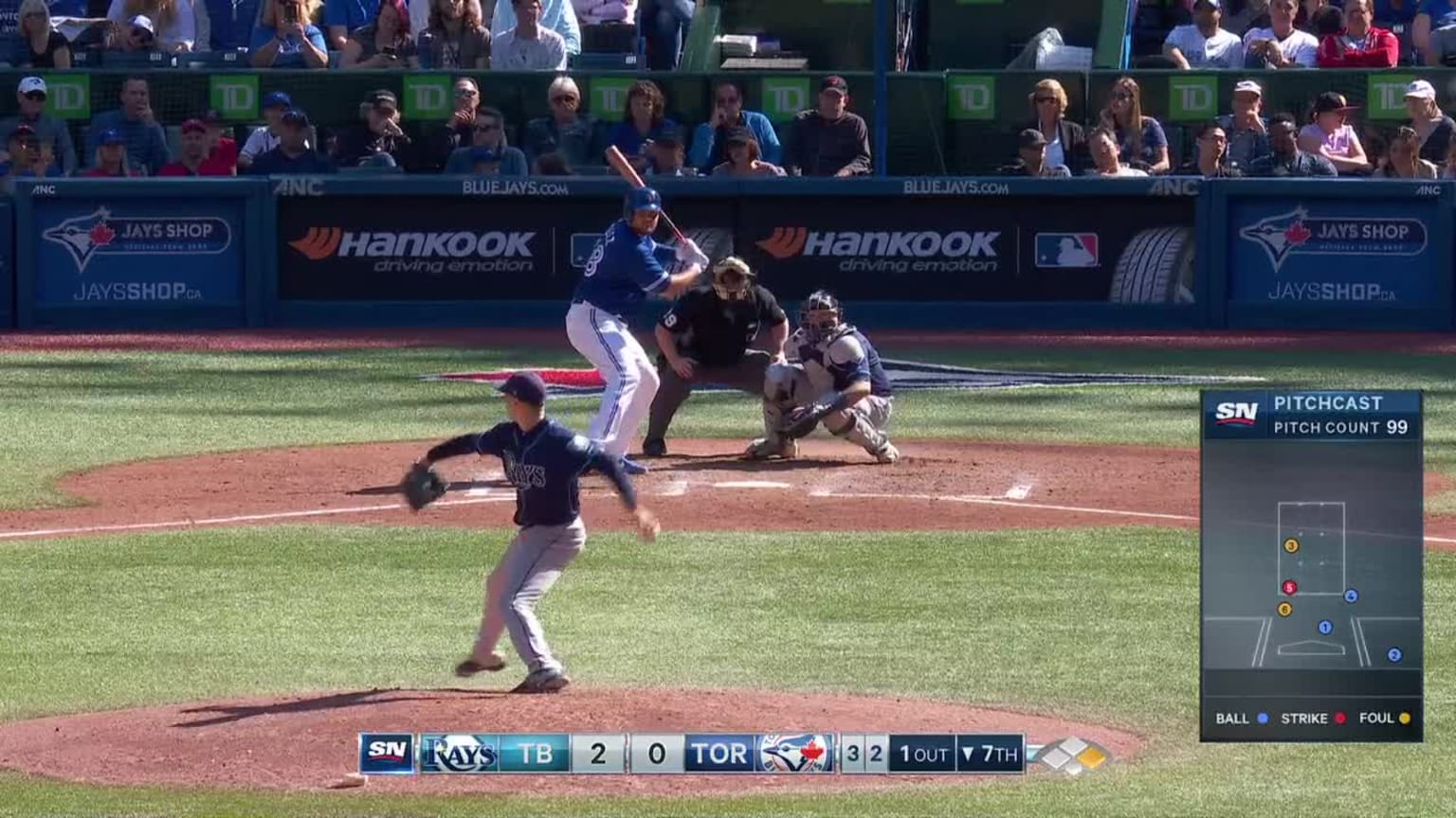 Rowdy Tellez called out on strikes. | 09/23/2018 | Boston Red Sox