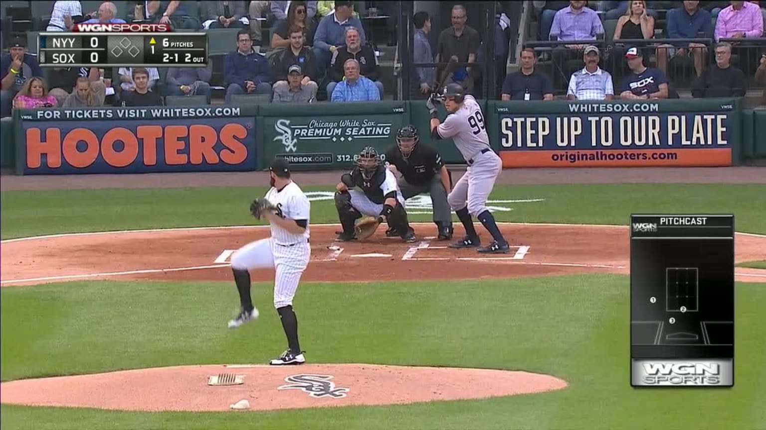 David Holmberg Ball to Aaron Judge | 06/26/2017 | Houston Astros