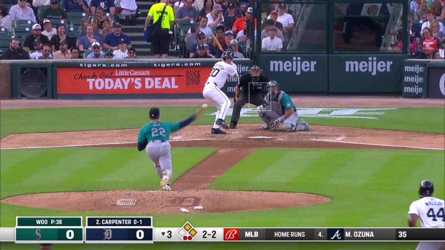 Kerry Carpenter strikes out swinging. | 08/14/2024 | MLB.com