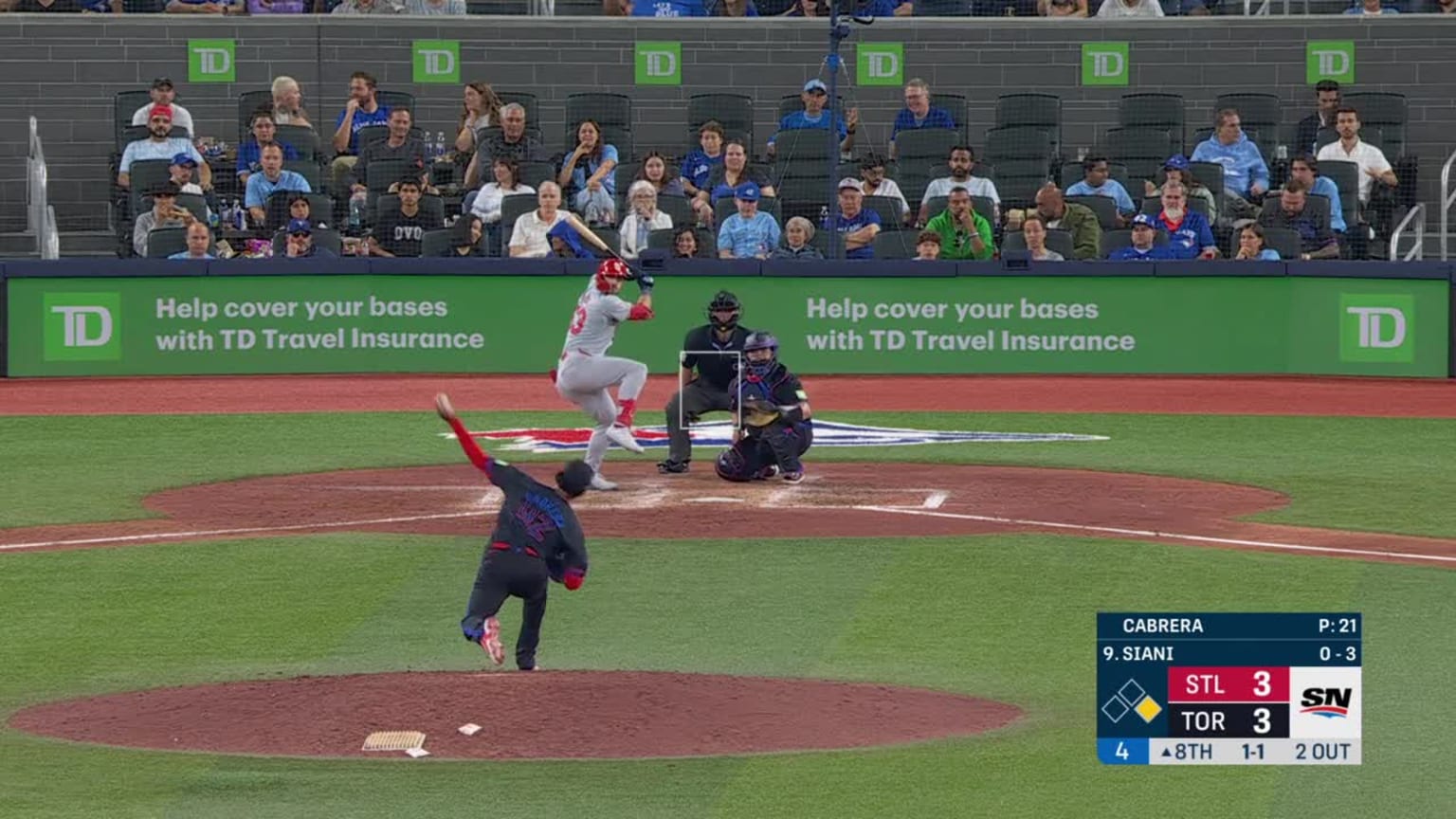 Génesis Cabrera Swinging Strike to Michael Siani | 09/13/2024 | MLB.com