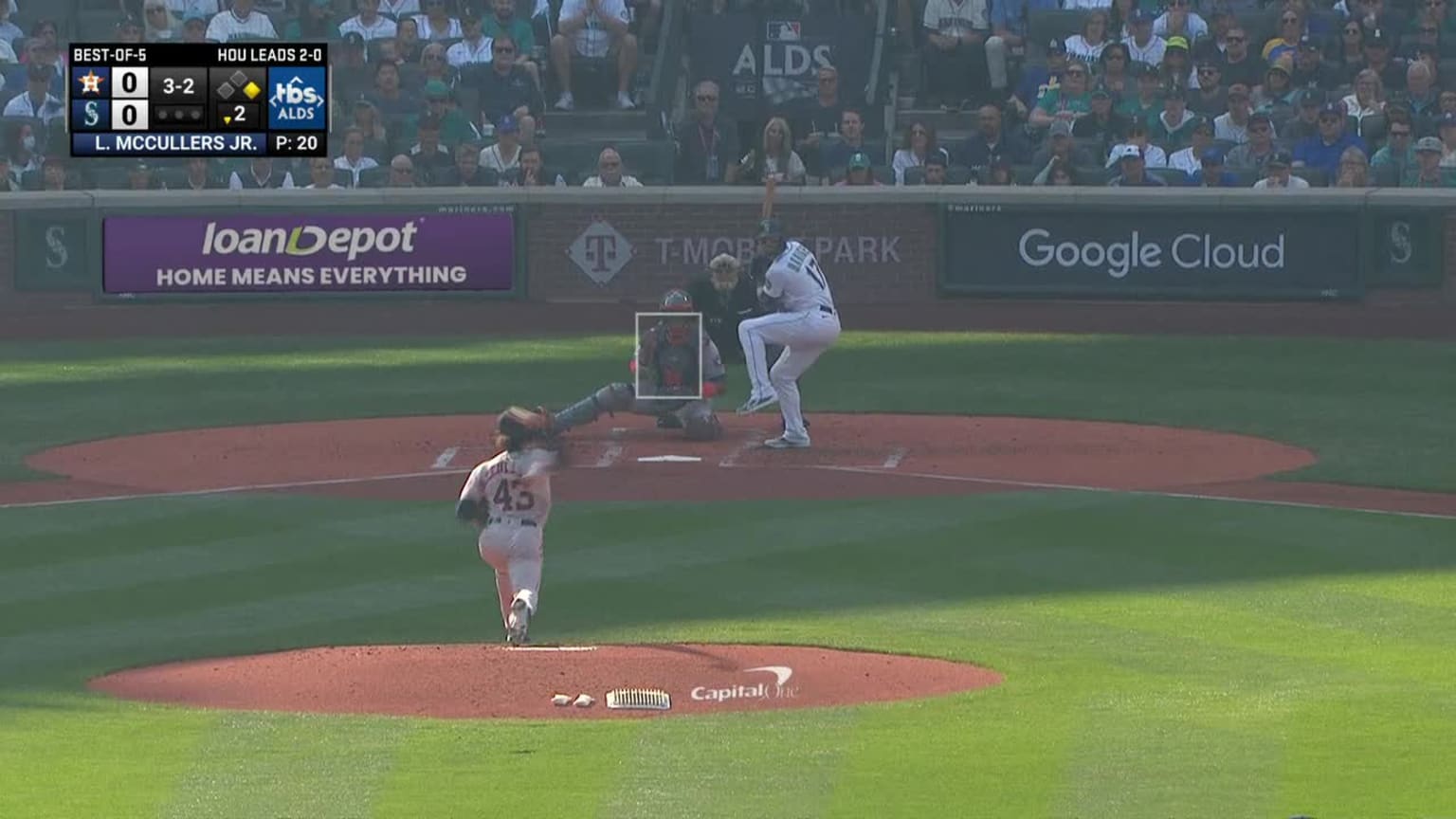 Mitch Haniger walks. Cal Raleigh to 2nd. | 10/15/2022 | Seattle Mariners