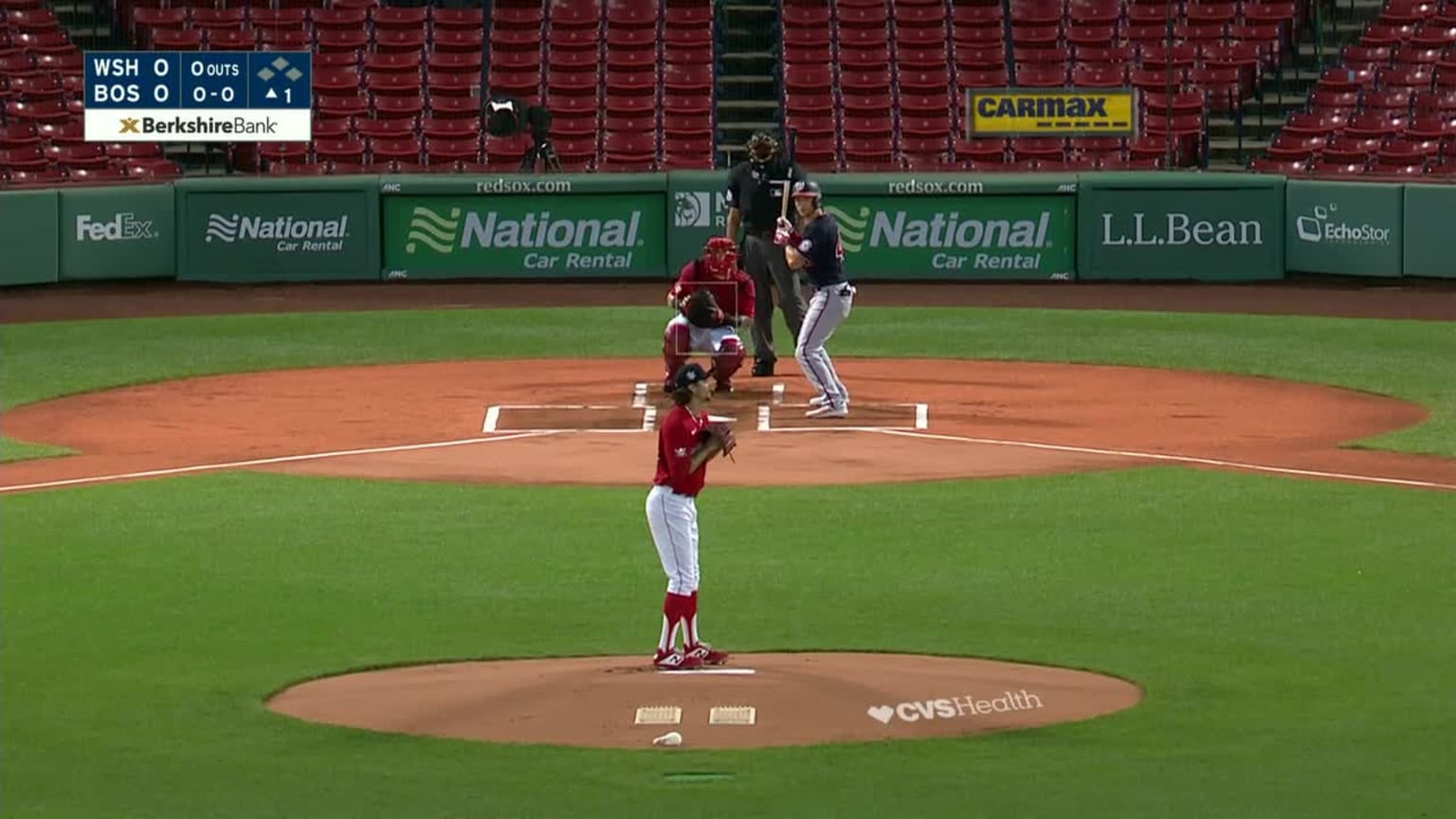 Chris Mazza Bola mala to Trea Turner | 29/08/2020 | Los White Sox de ...