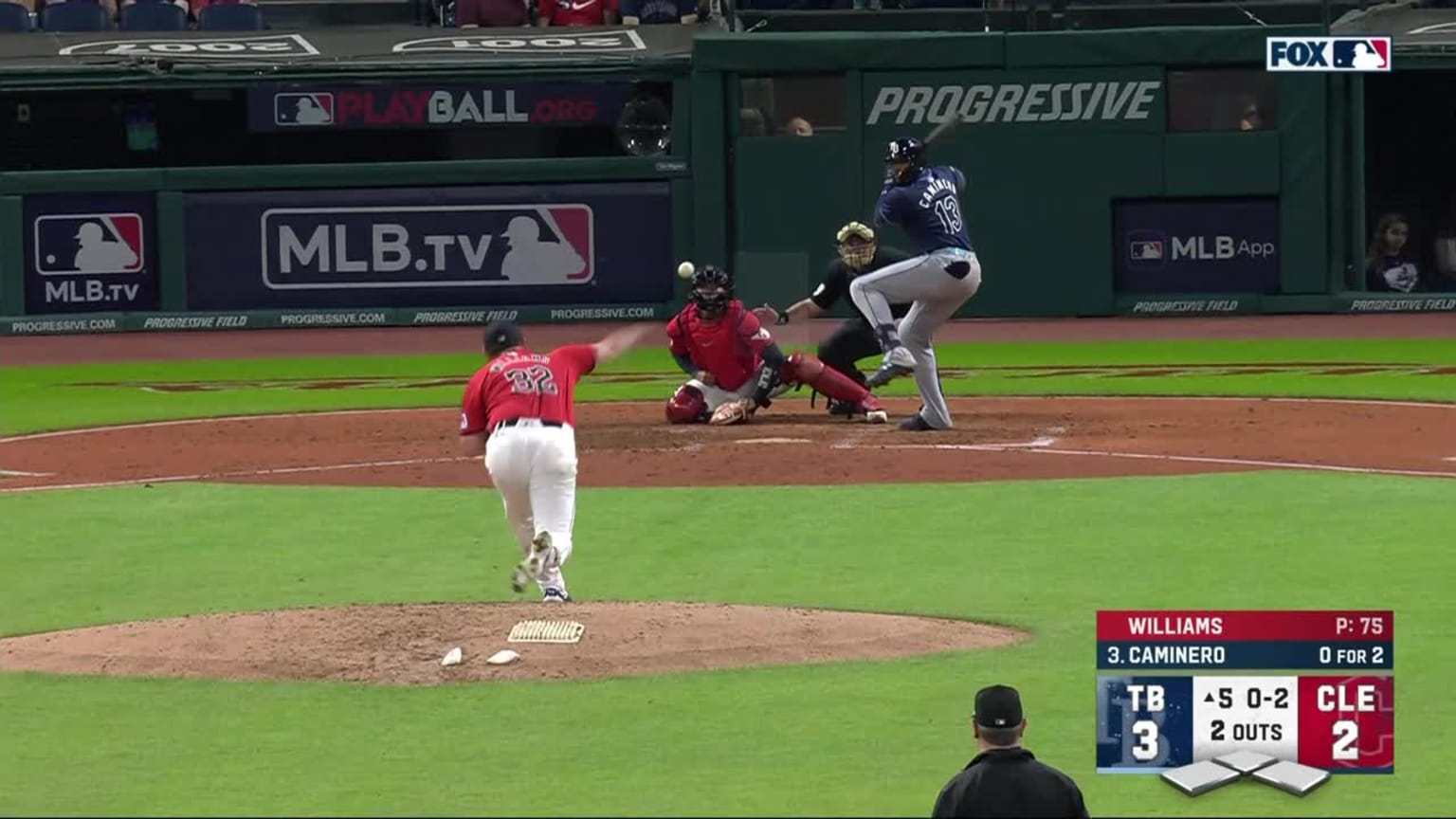 Junior Caminero called out on strikes. | 09/12/2024 | MLB.com